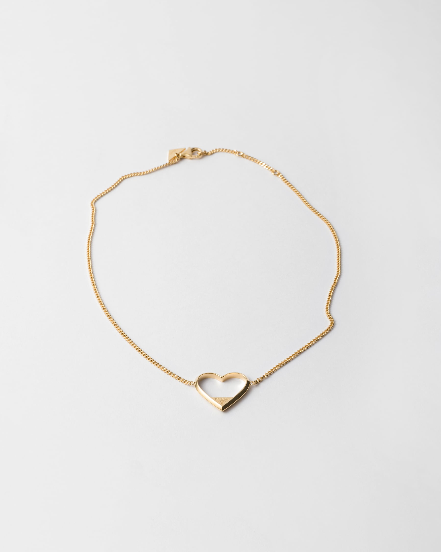 Gold Metal Necklace | PRADA