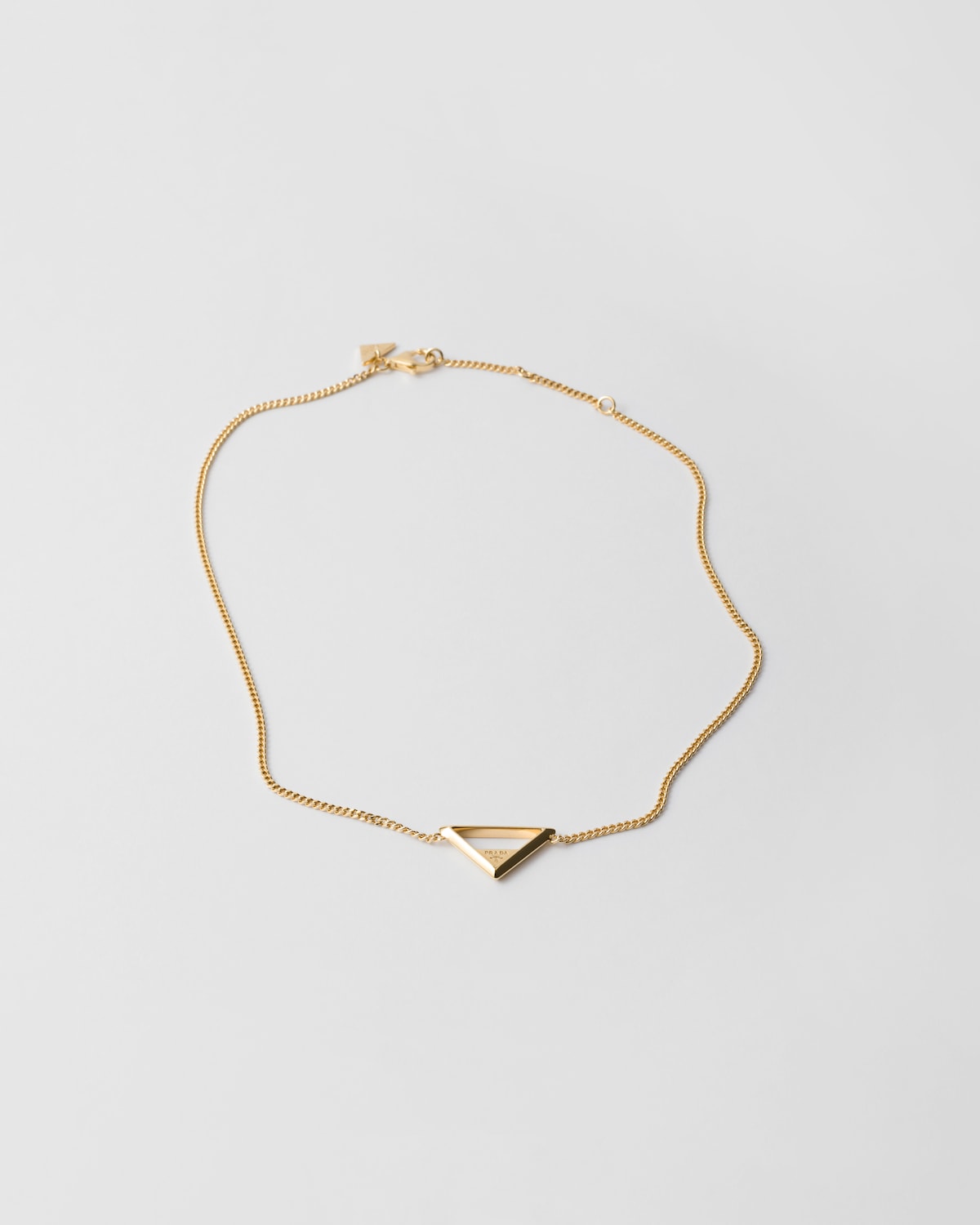 Gold Metal Necklace | PRADA