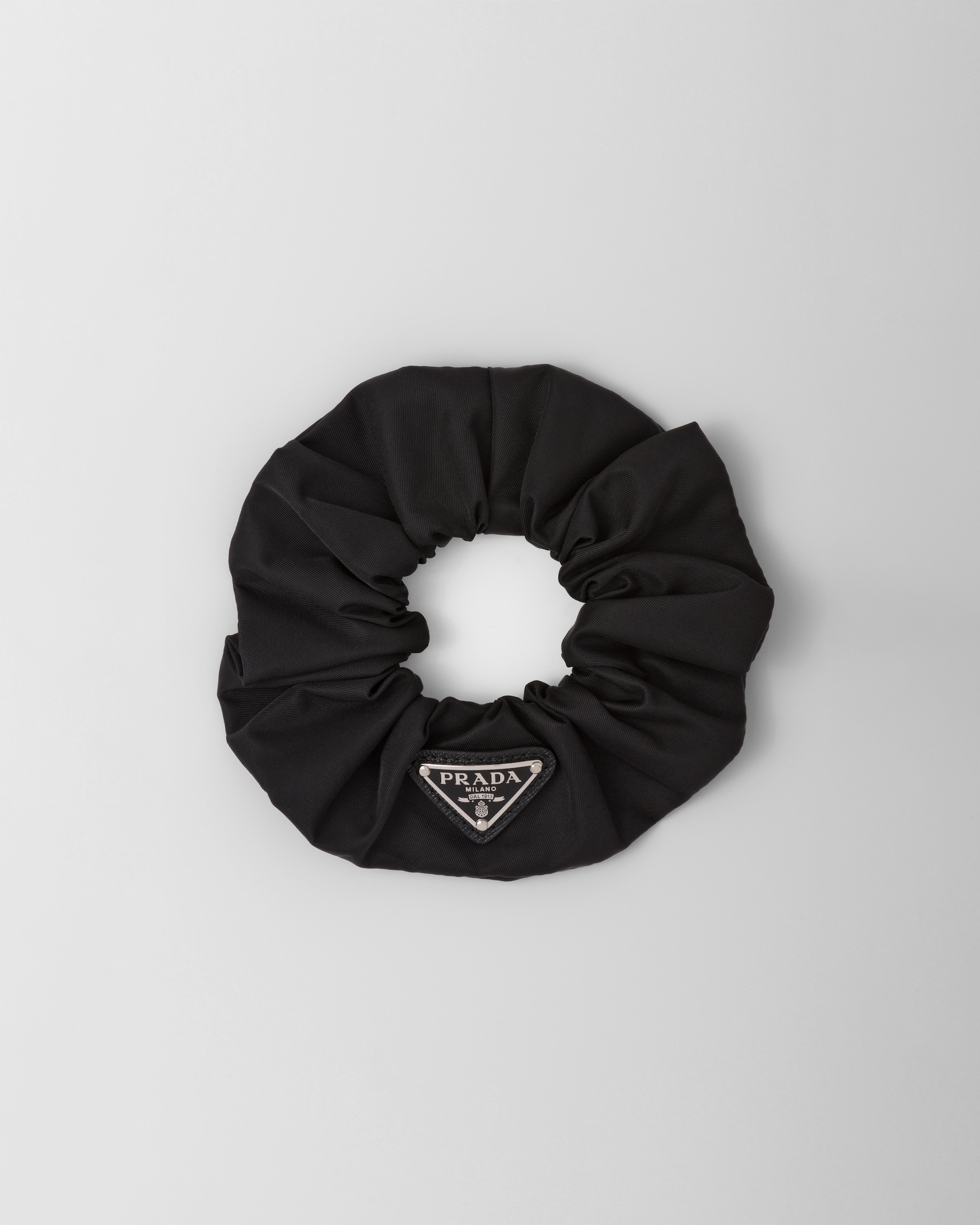 Black Re-nylon Scrunchie | PRADA