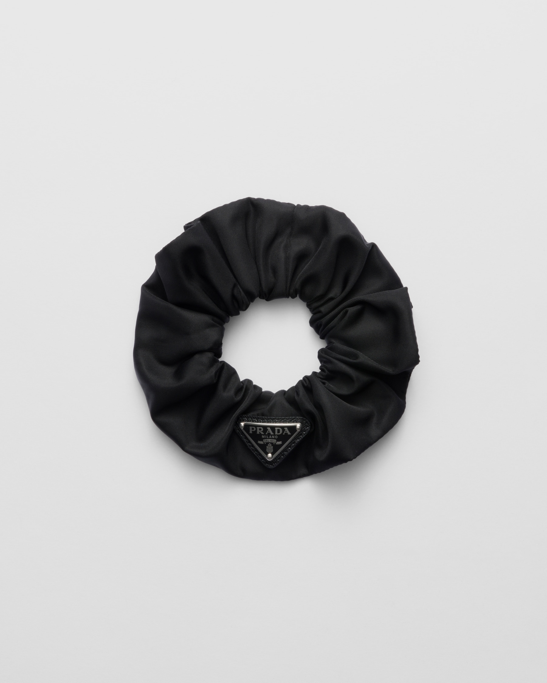 Black Re-nylon Scrunchie | PRADA