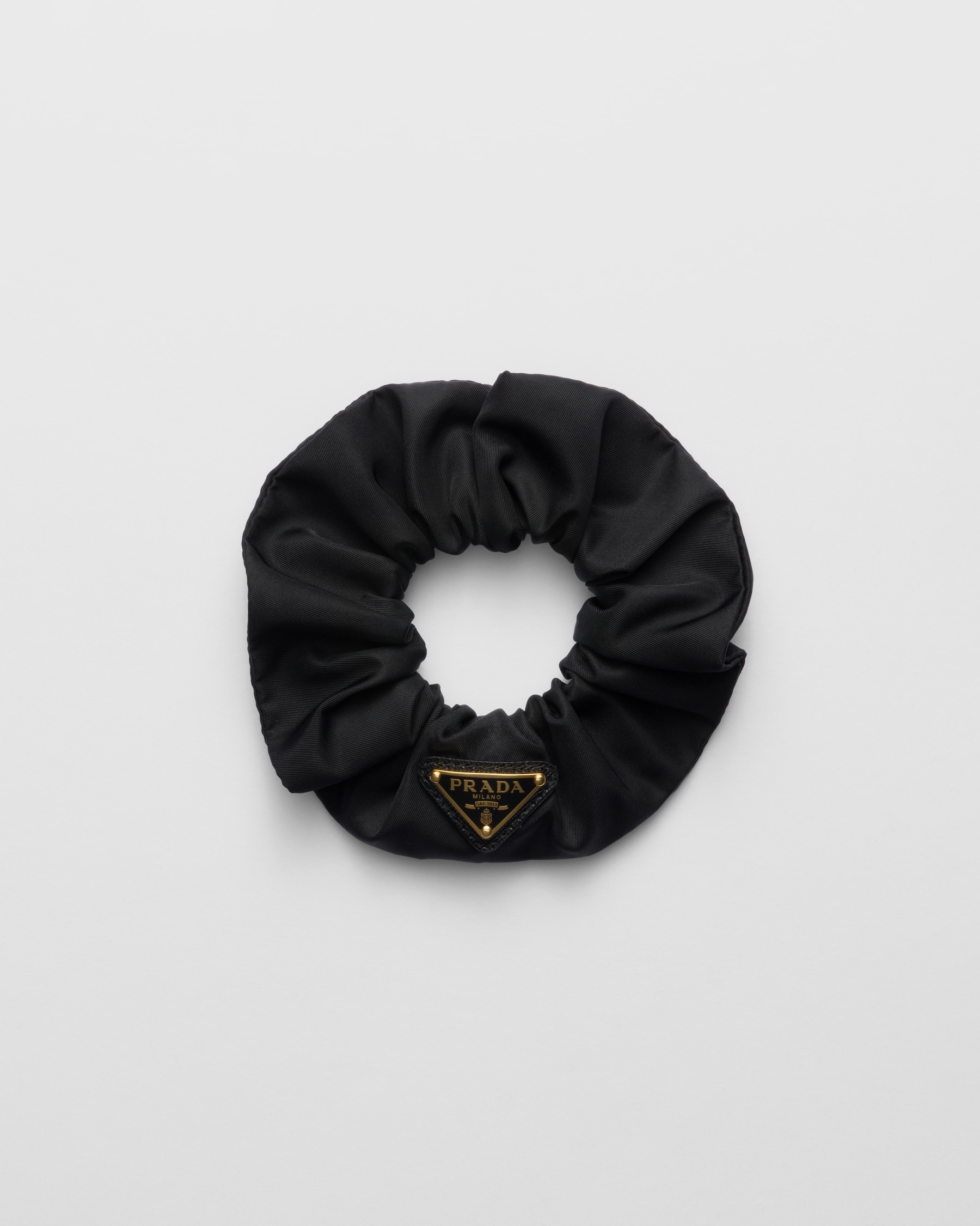 Black Re-nylon Scrunchie | PRADA