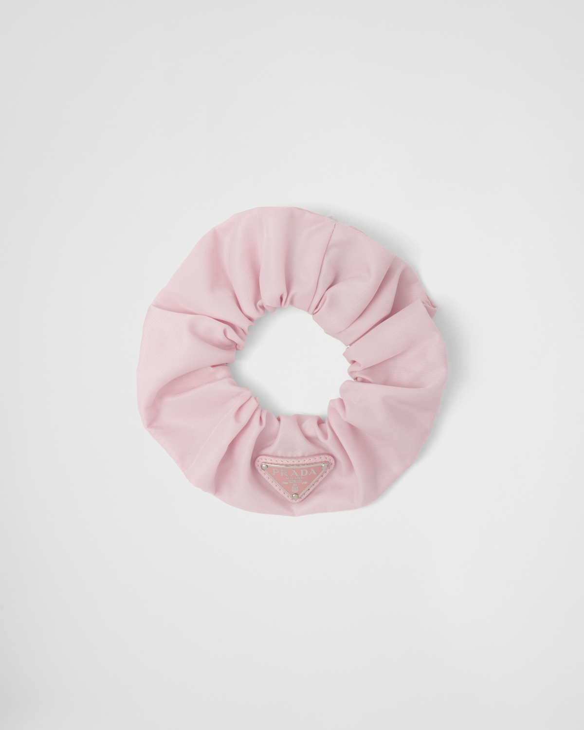 Alabaster Pink Re-nylon Scrunchie | PRADA