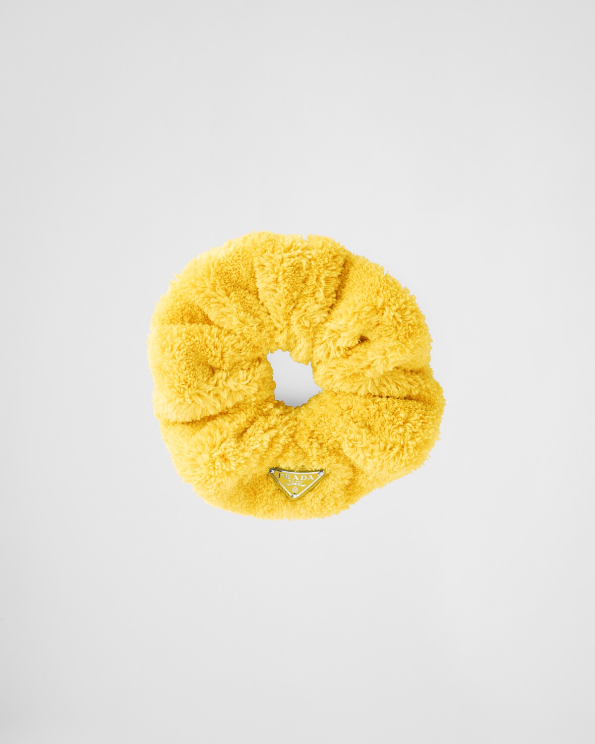 Yellow Terry Scrunchie | PRADA