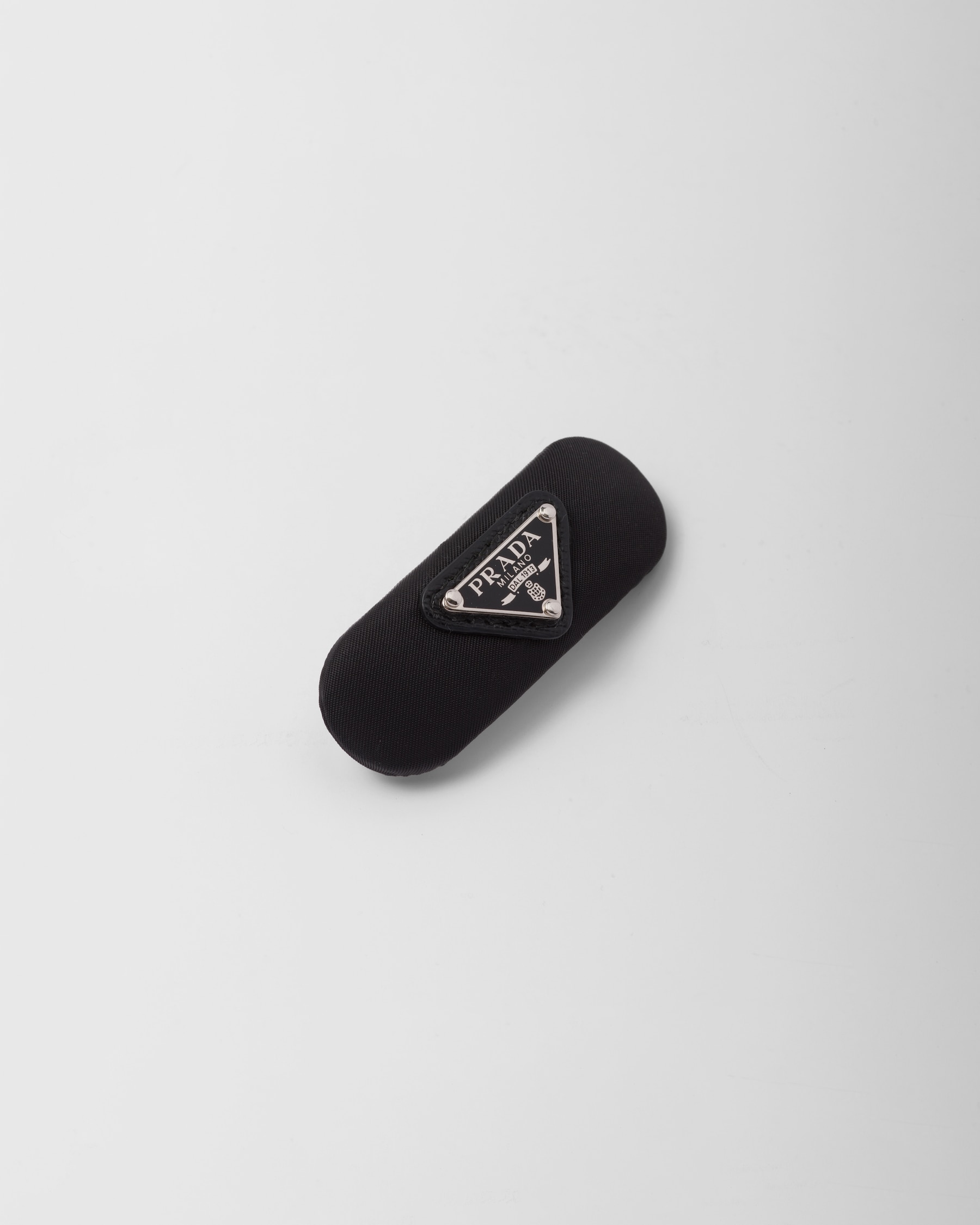 Black Re-nylon Hair Clip | PRADA