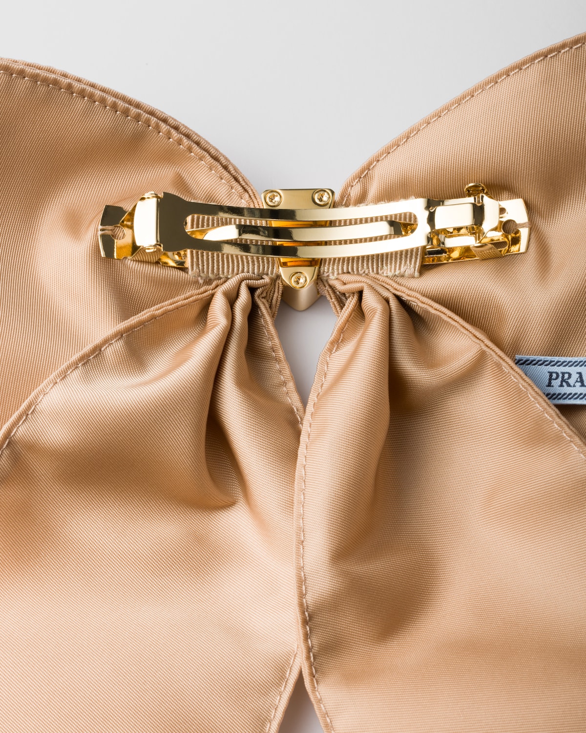 Cameo Beige Re-nylon Hair Clip | PRADA