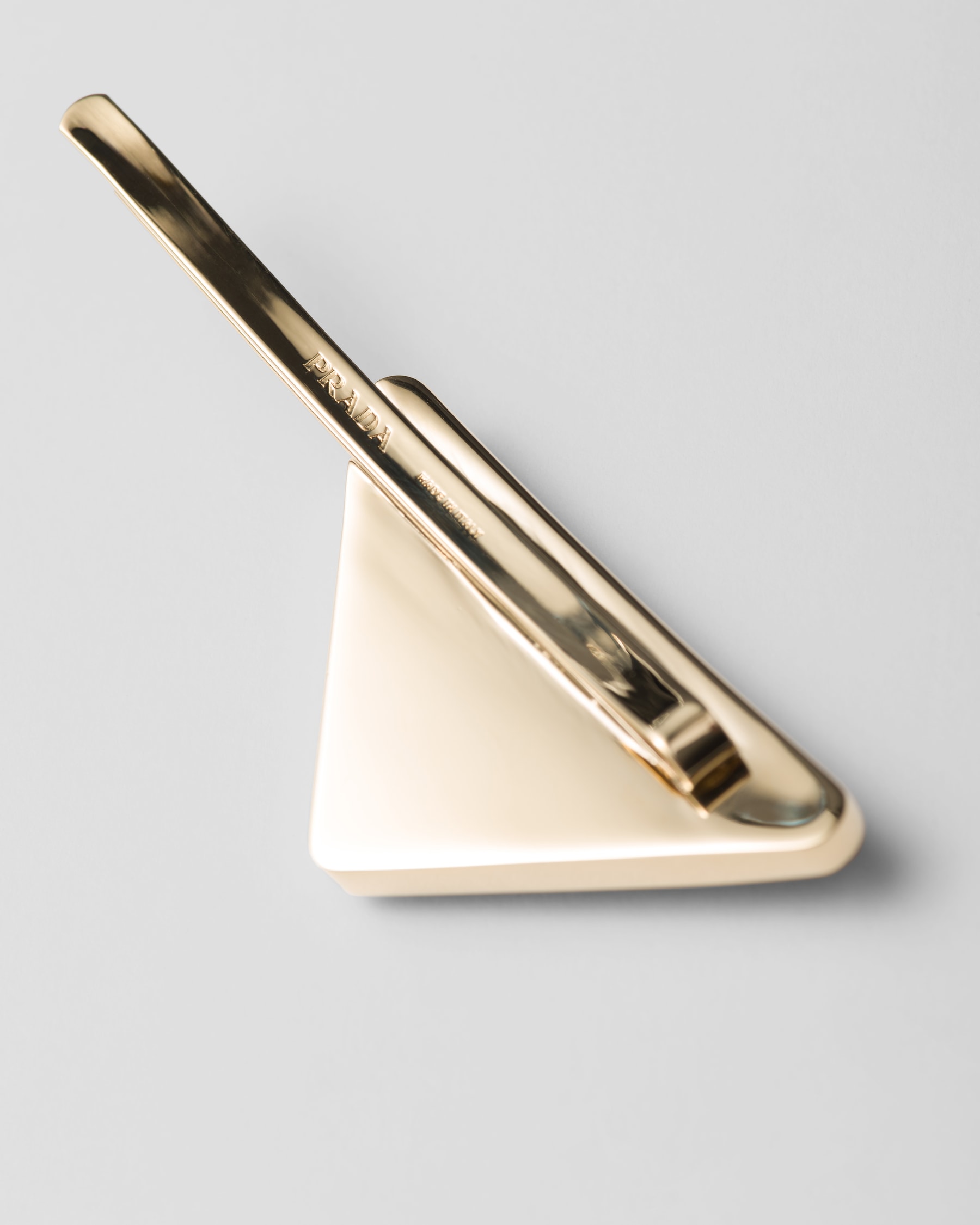 Honey/tortoiseshell Plexiglas And Metal Barrette | PRADA