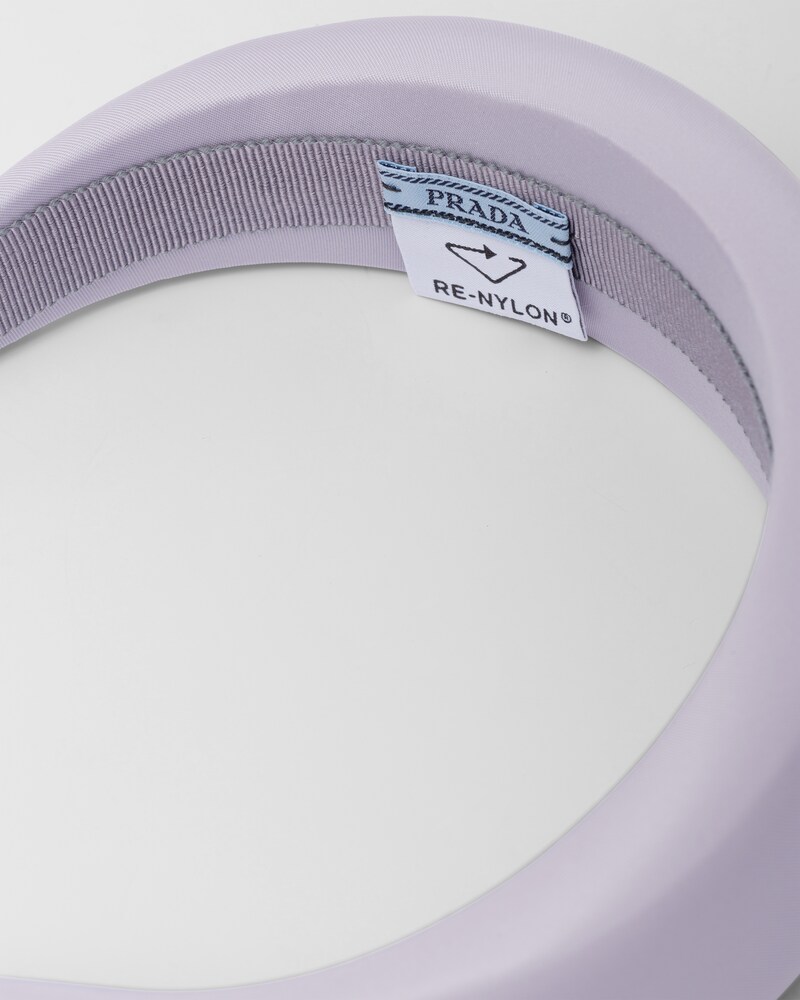 Wisteria Re-nylon Headband | PRADA