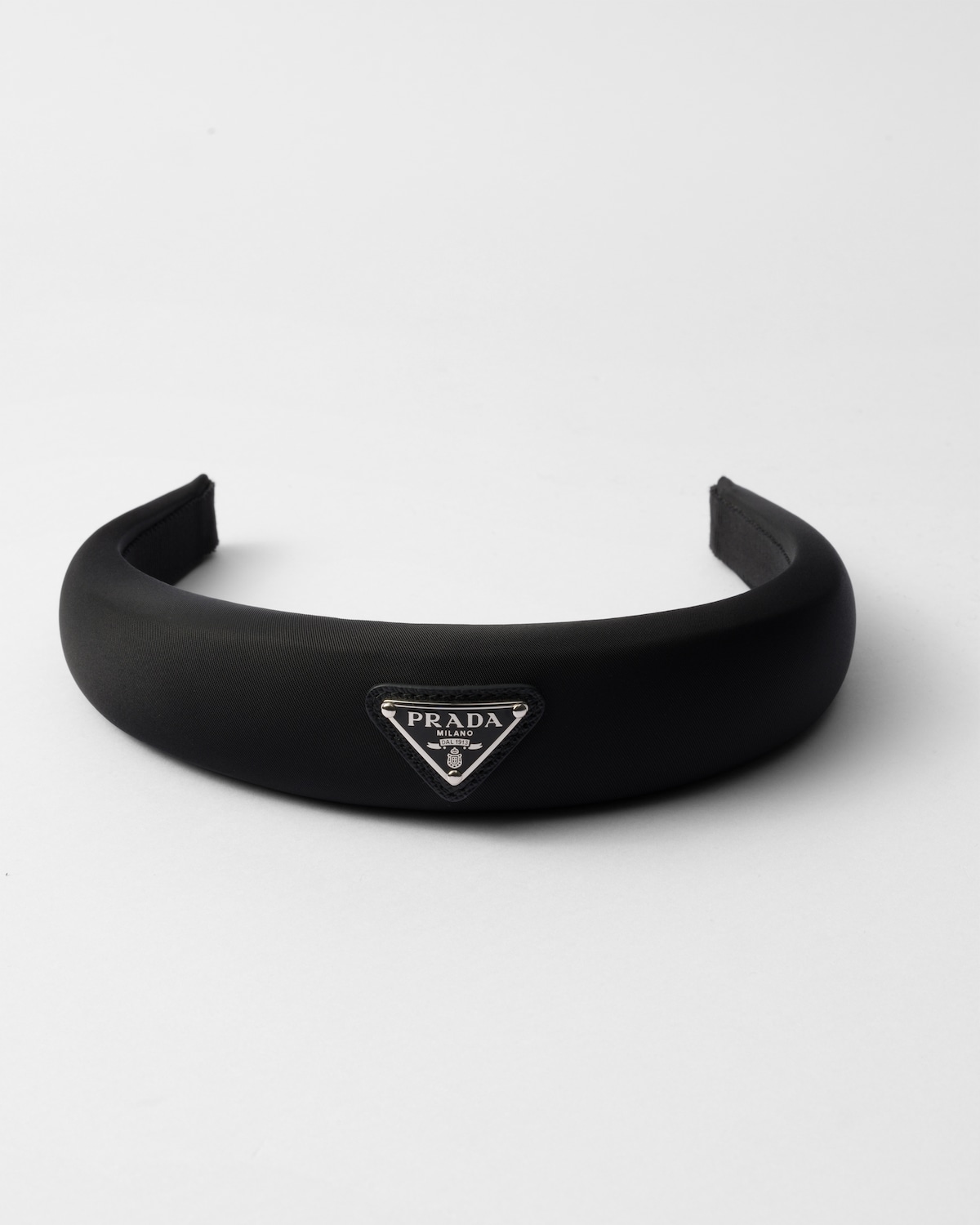 Black Re-nylon Headband | PRADA