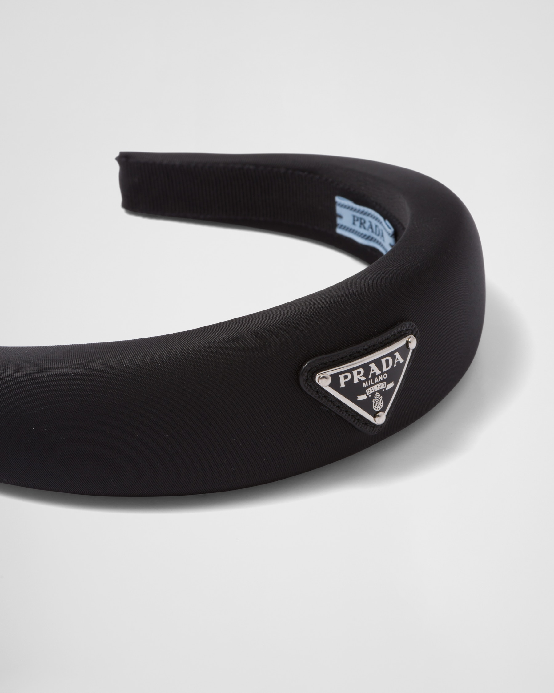 Black Re-nylon Headband | PRADA