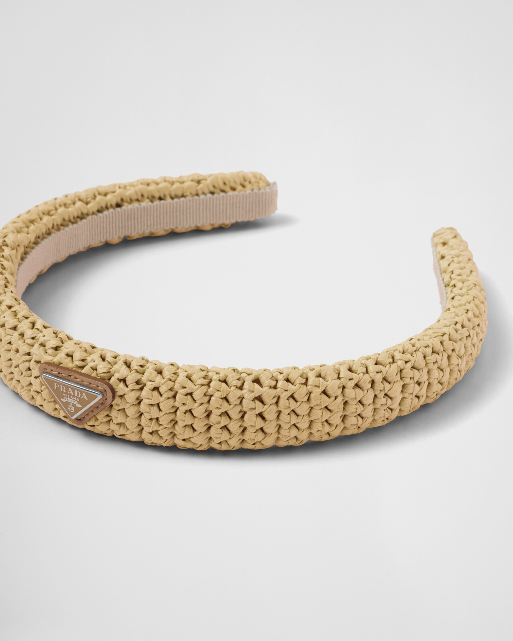 Natural Crochet Headband | PRADA