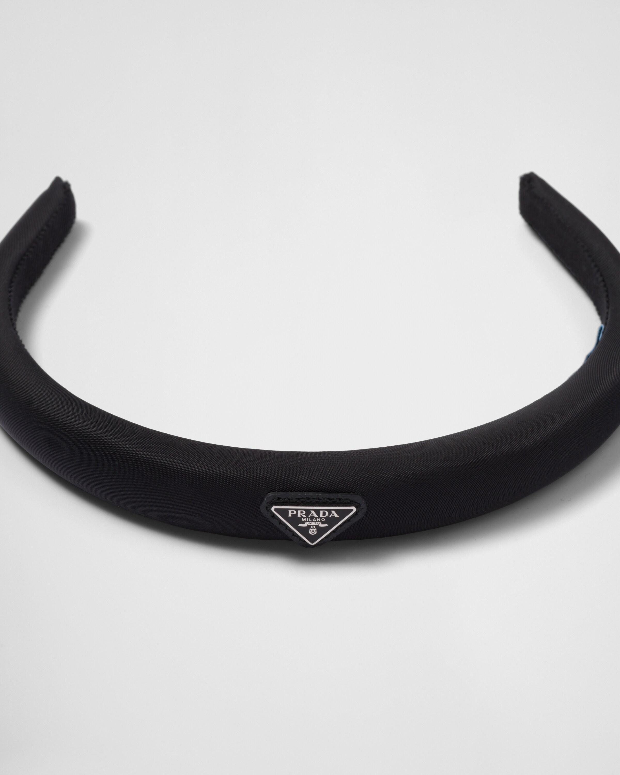 Black Re-nylon Headband | PRADA