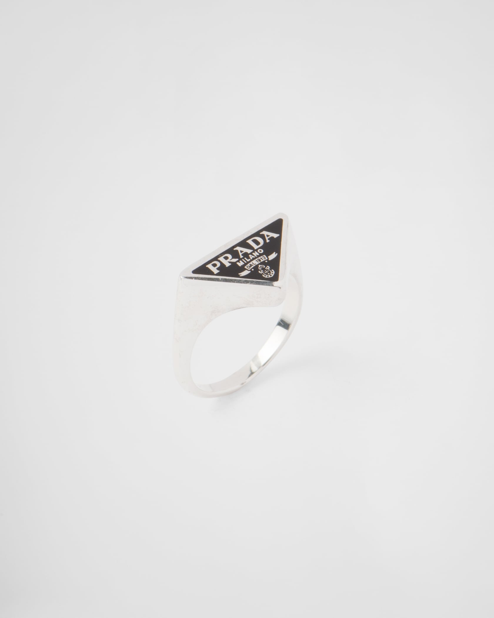 Black Prada Symbole Ring | PRADA