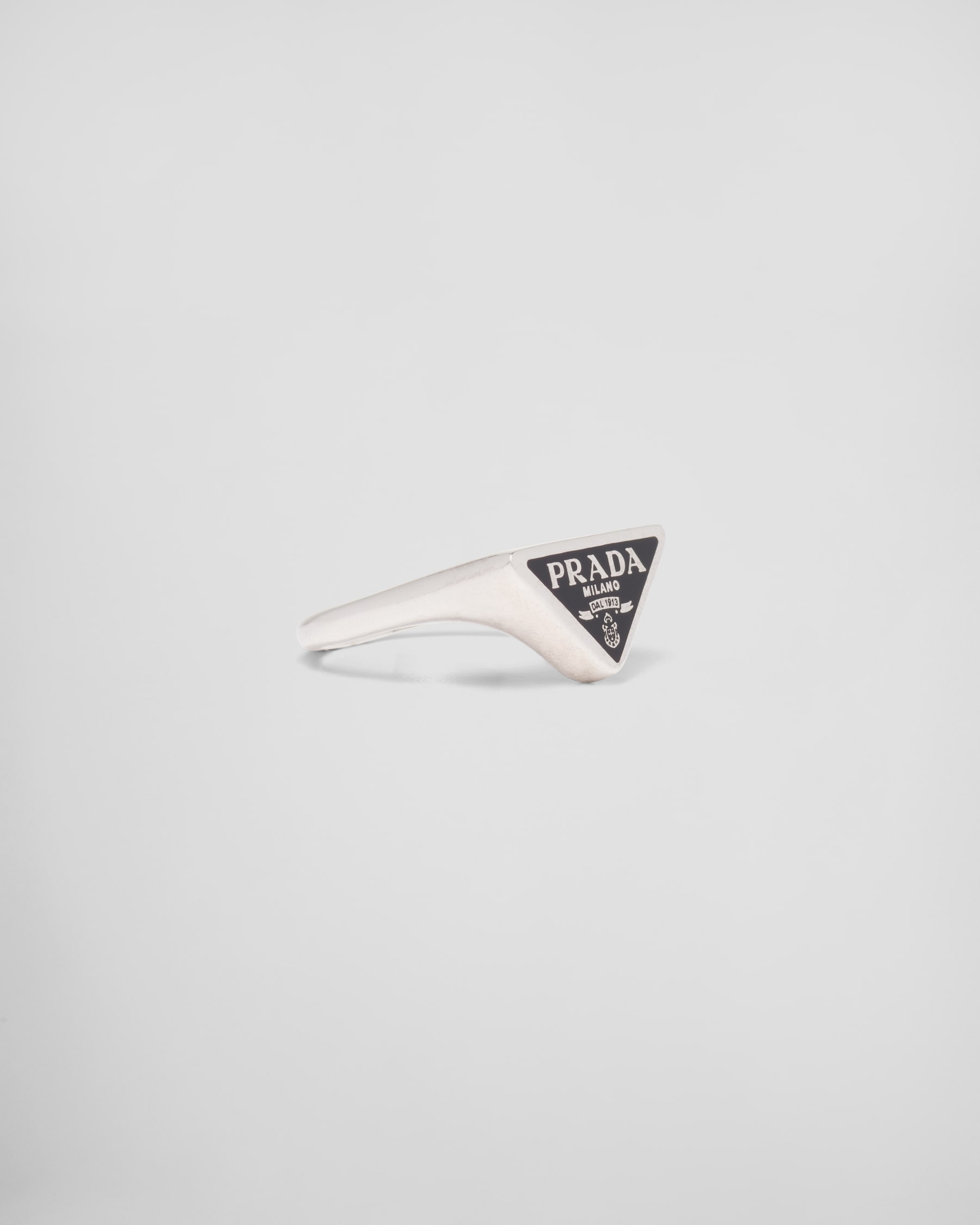 Black Prada Symbole Ring | PRADA
