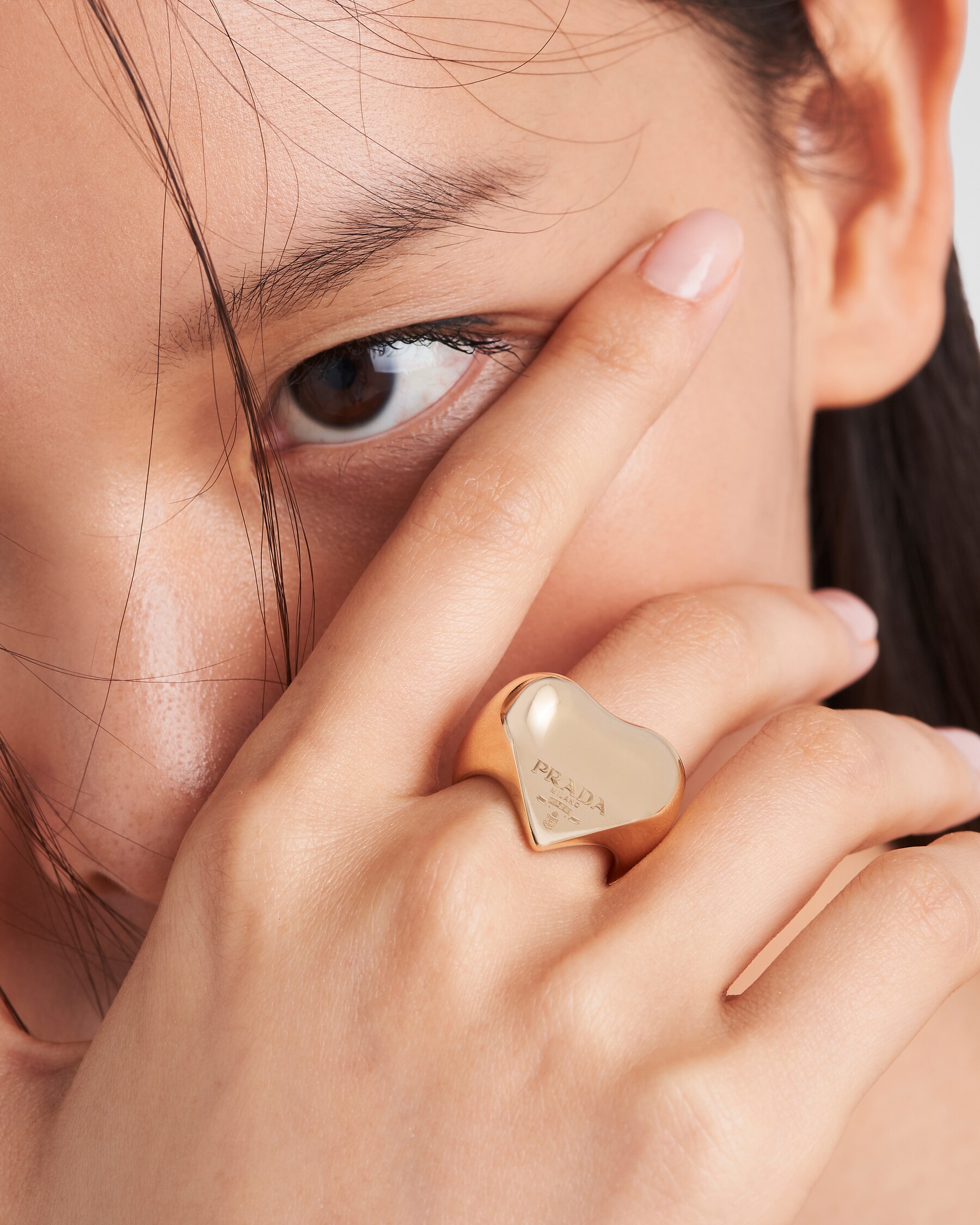 Gold Eternal Gold Ring In Yellow Gold | PRADA