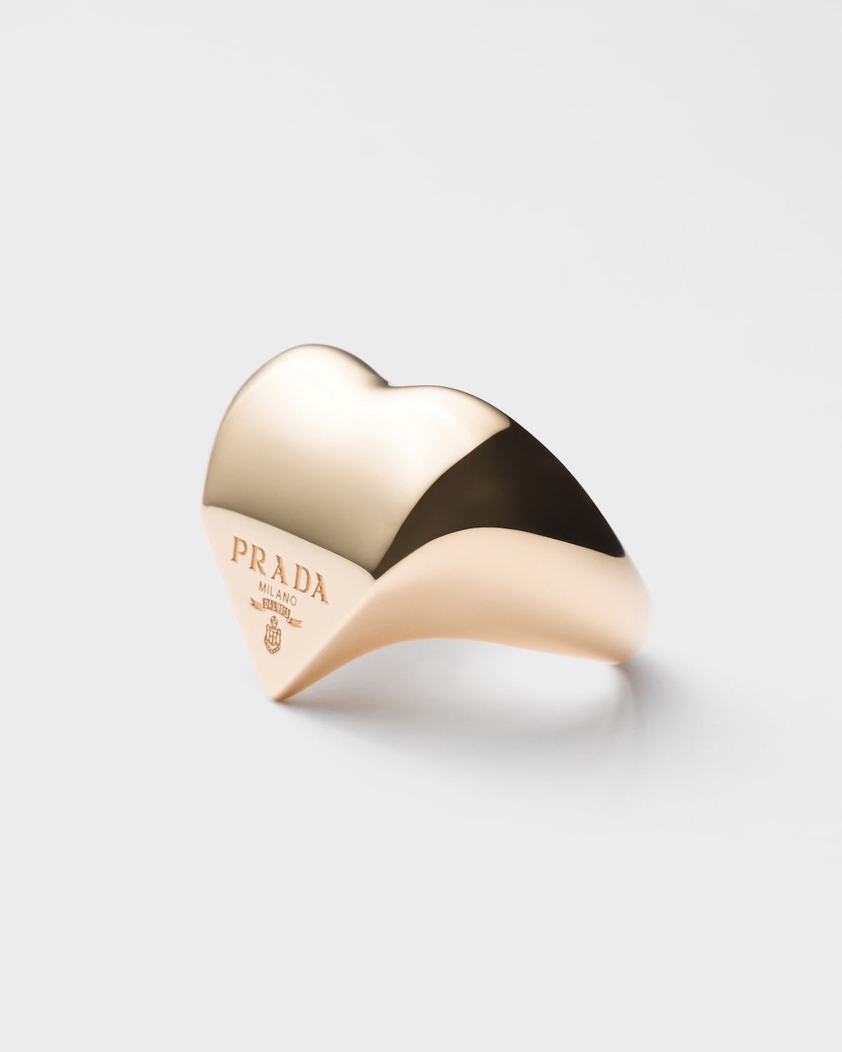 Gold Eternal Gold Ring In Yellow Gold | PRADA