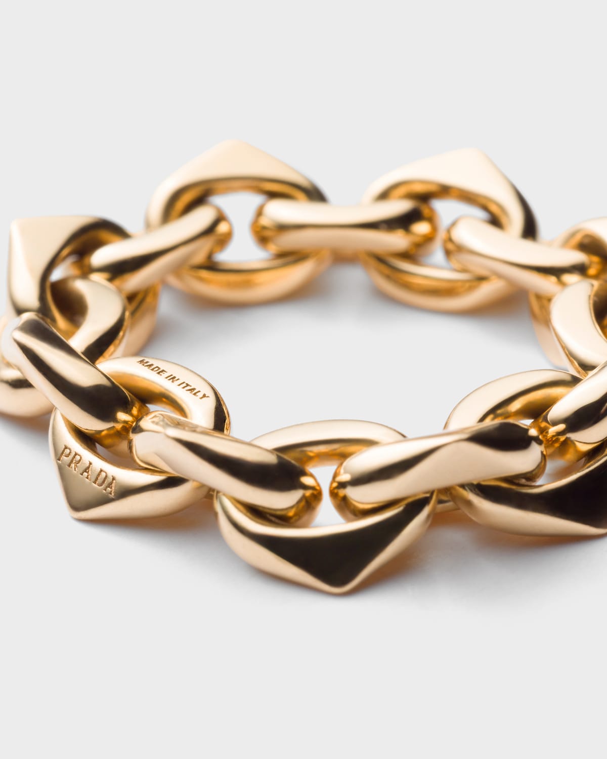 Gold Eternal Gold Ring - Yellow Gold | PRADA - United States