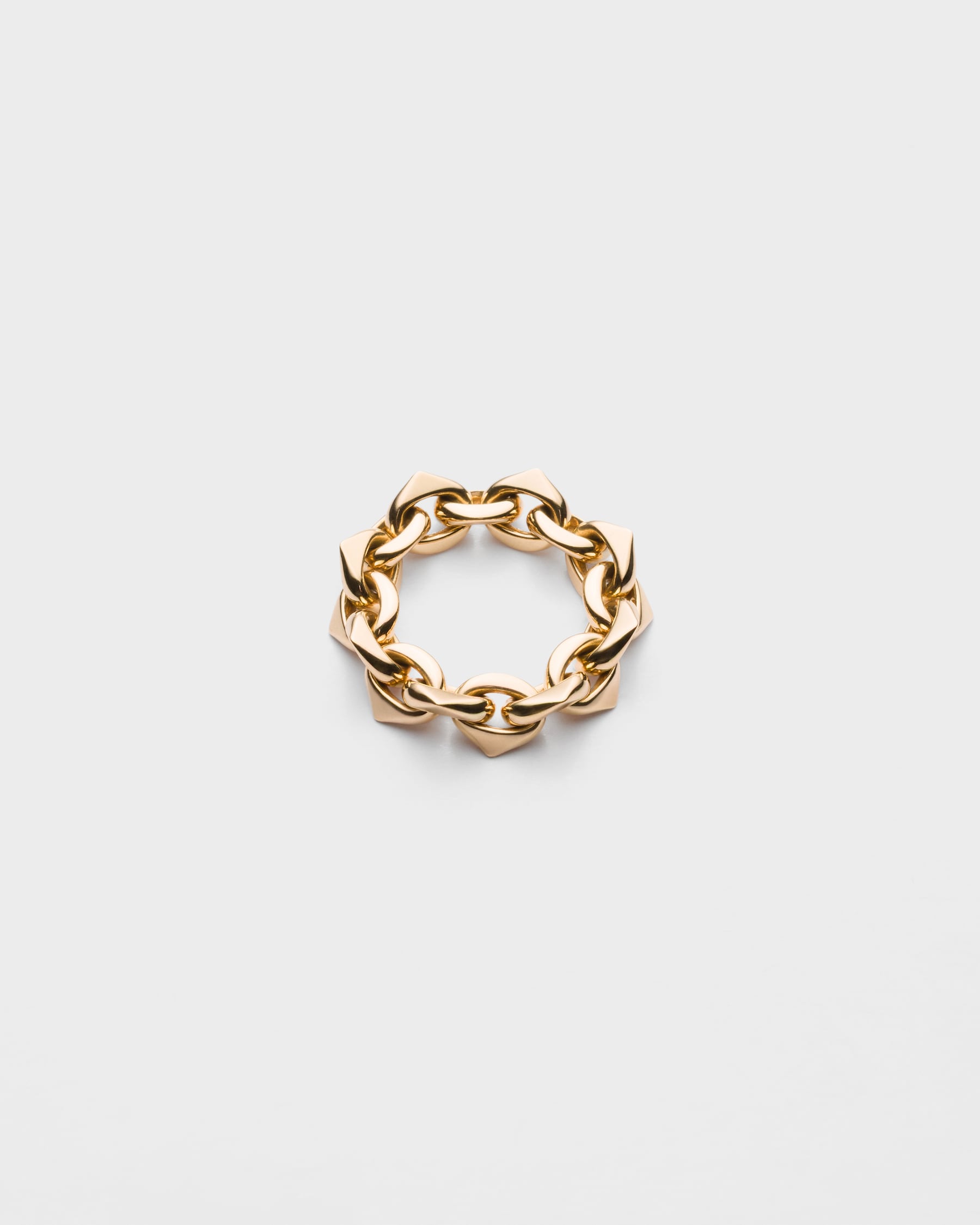 Gold Eternal Gold Ring - Yellow Gold | PRADA - United States