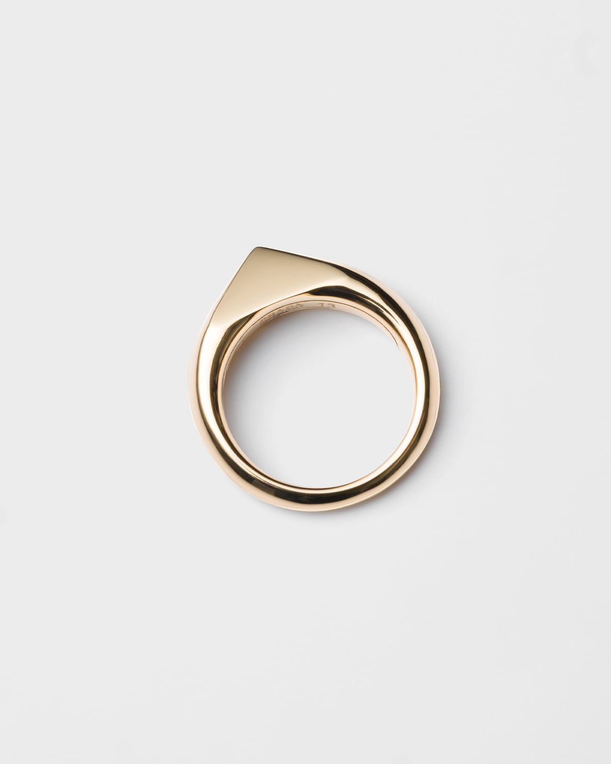 Gold Eternal Gold Ring In Yellow Gold | PRADA