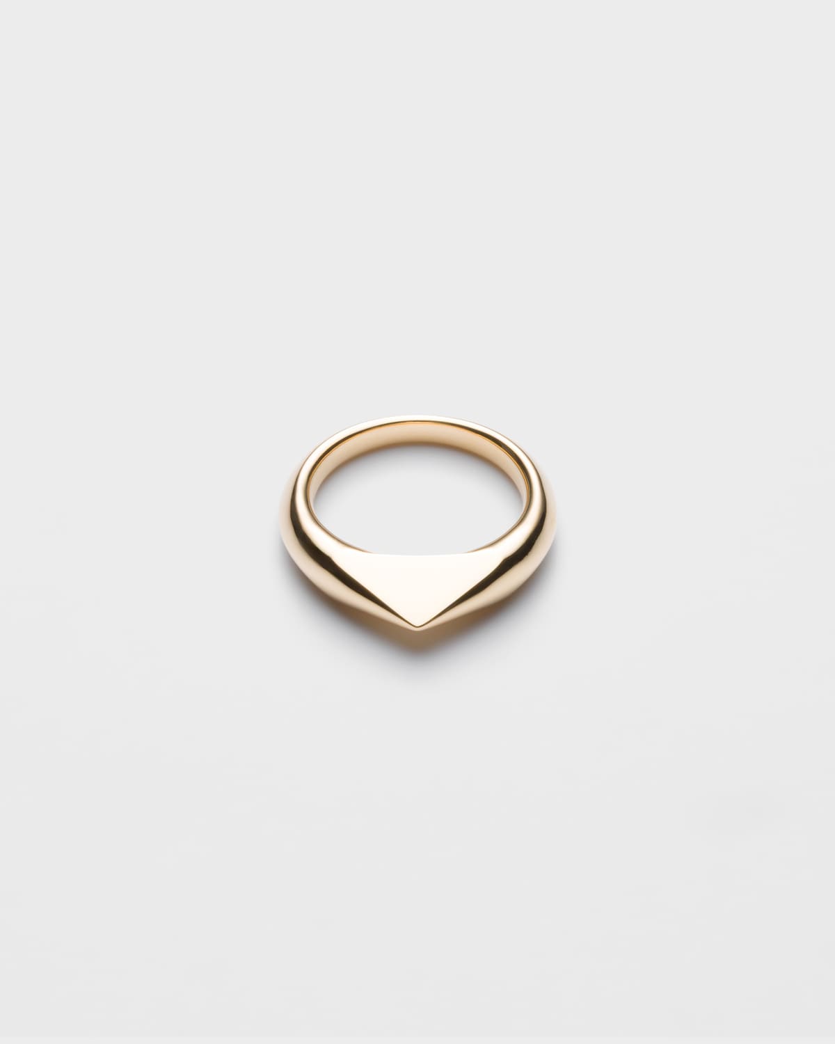 Gold Eternal Gold Ring In Yellow Gold | PRADA