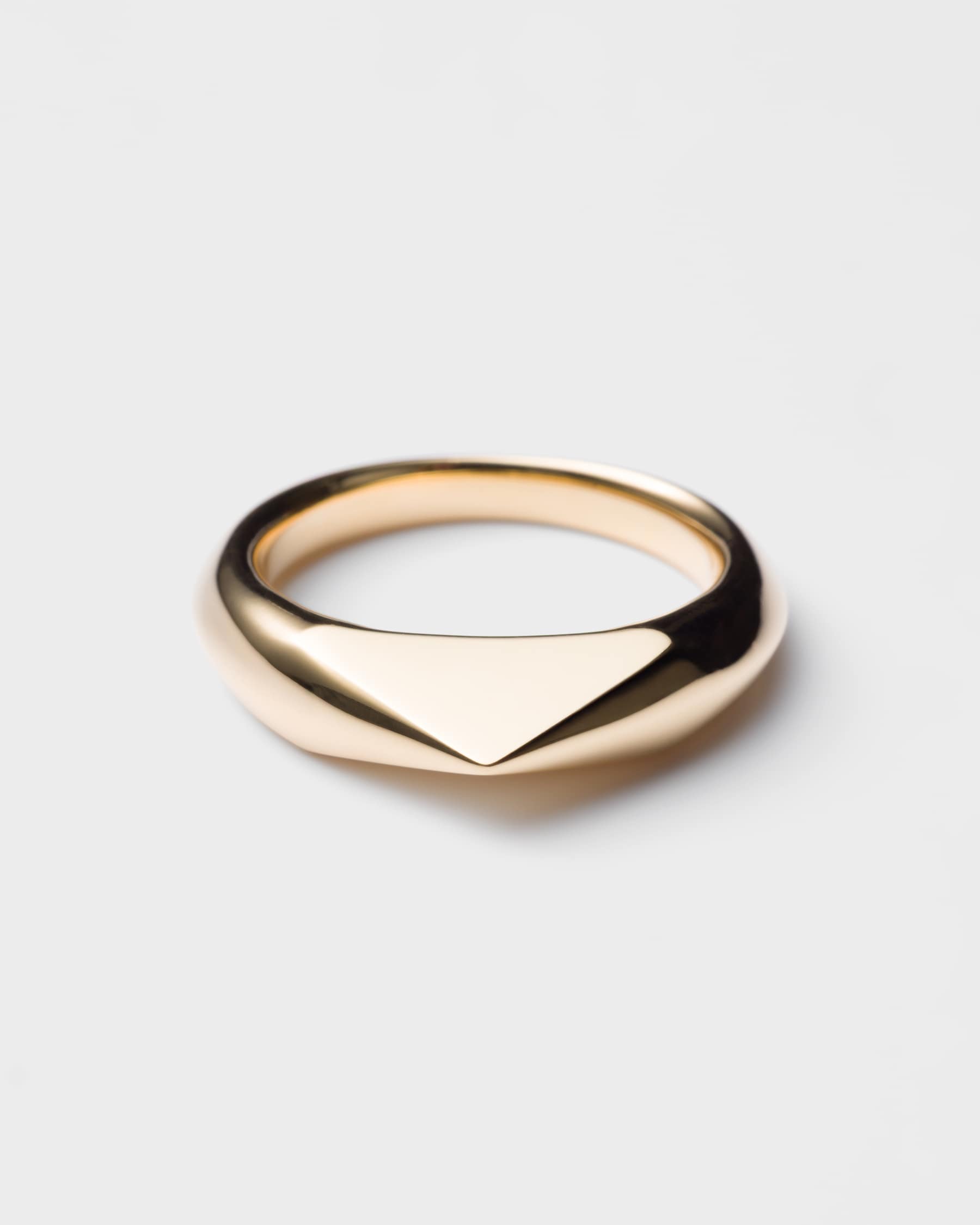 Gold Eternal Gold Ring In Yellow Gold | PRADA