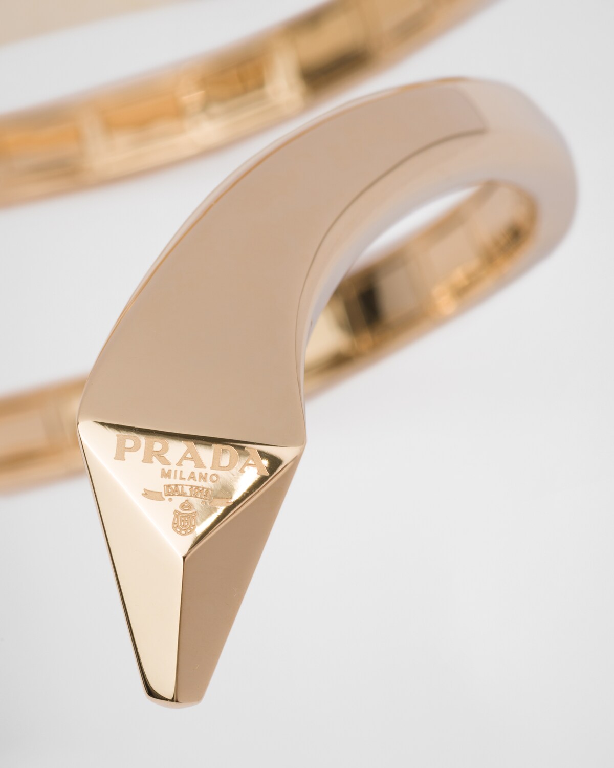 Gold Eternal Gold Multi-coil Snake Bracelet In Yellow Gold | PRADA