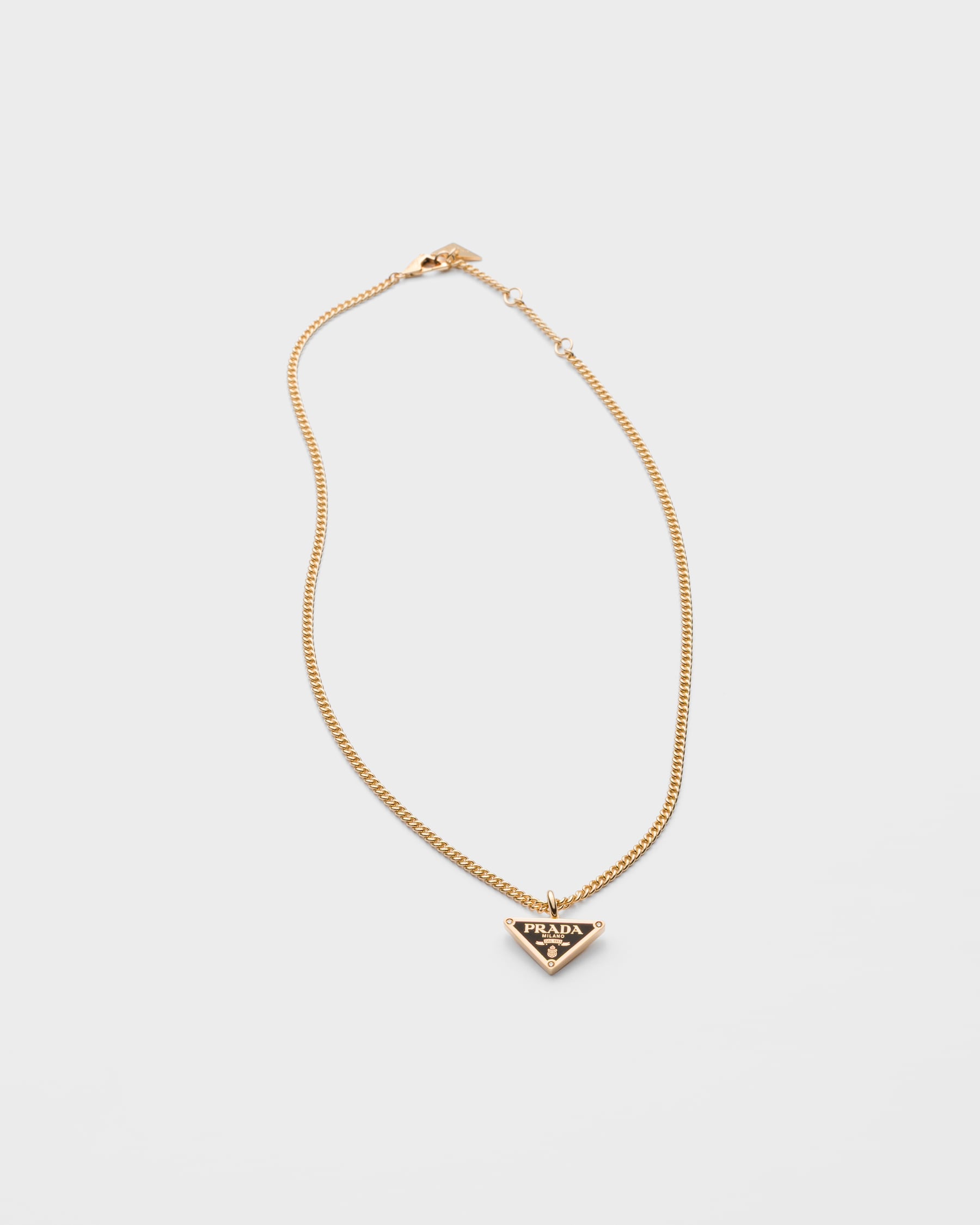 Gold/black/white Eternal Gold Pendant Necklace In Yellow Gold With ...