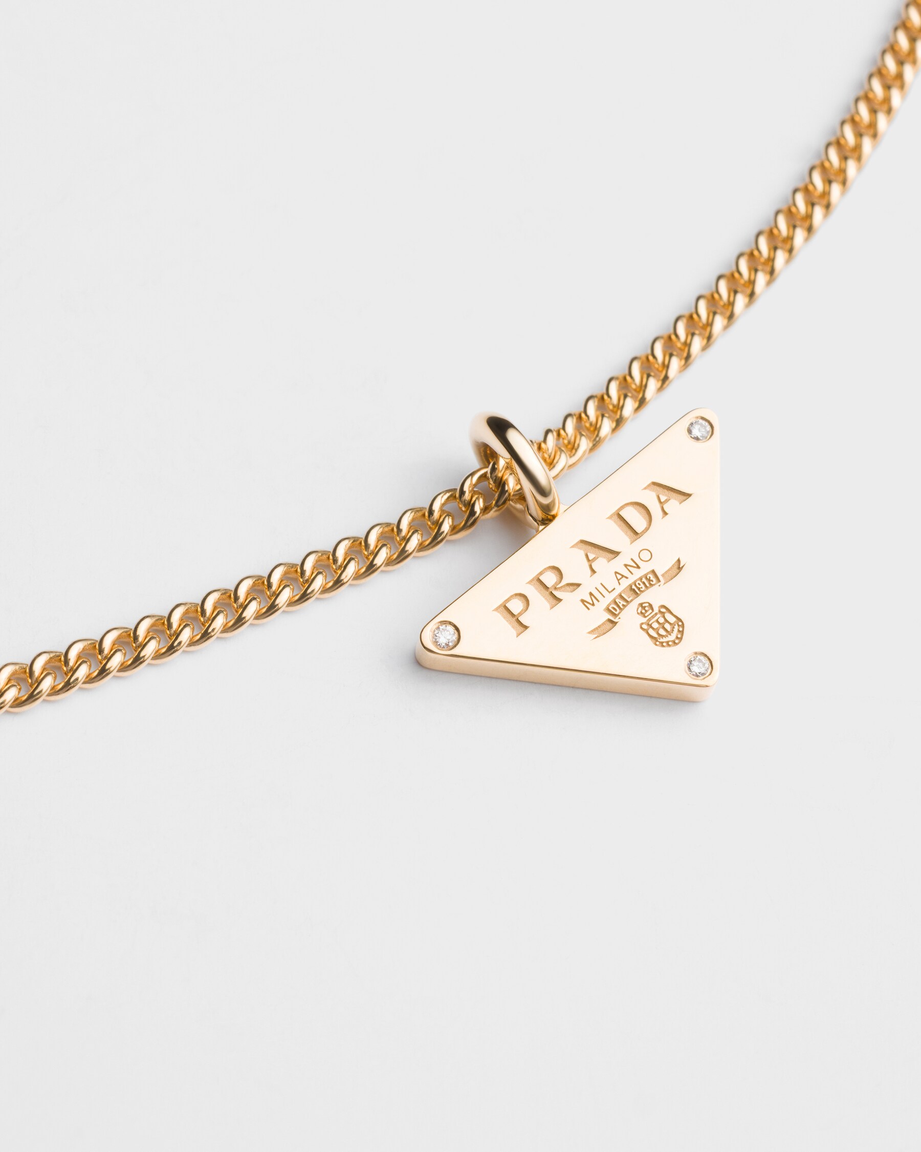 Gold/white Eternal Gold Pendant Necklace In Yellow Gold With Diamonds ...
