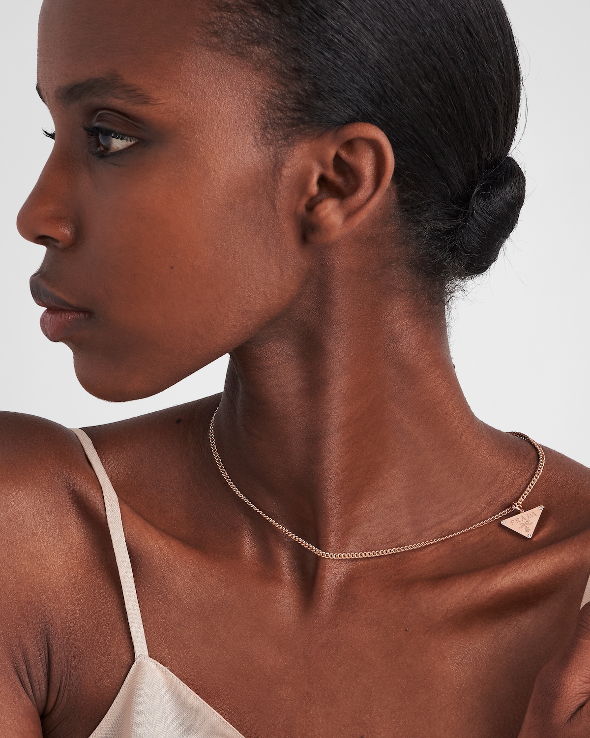 Rose Gold/white Eternal Gold Pendant Necklace In Pink Gold With ...