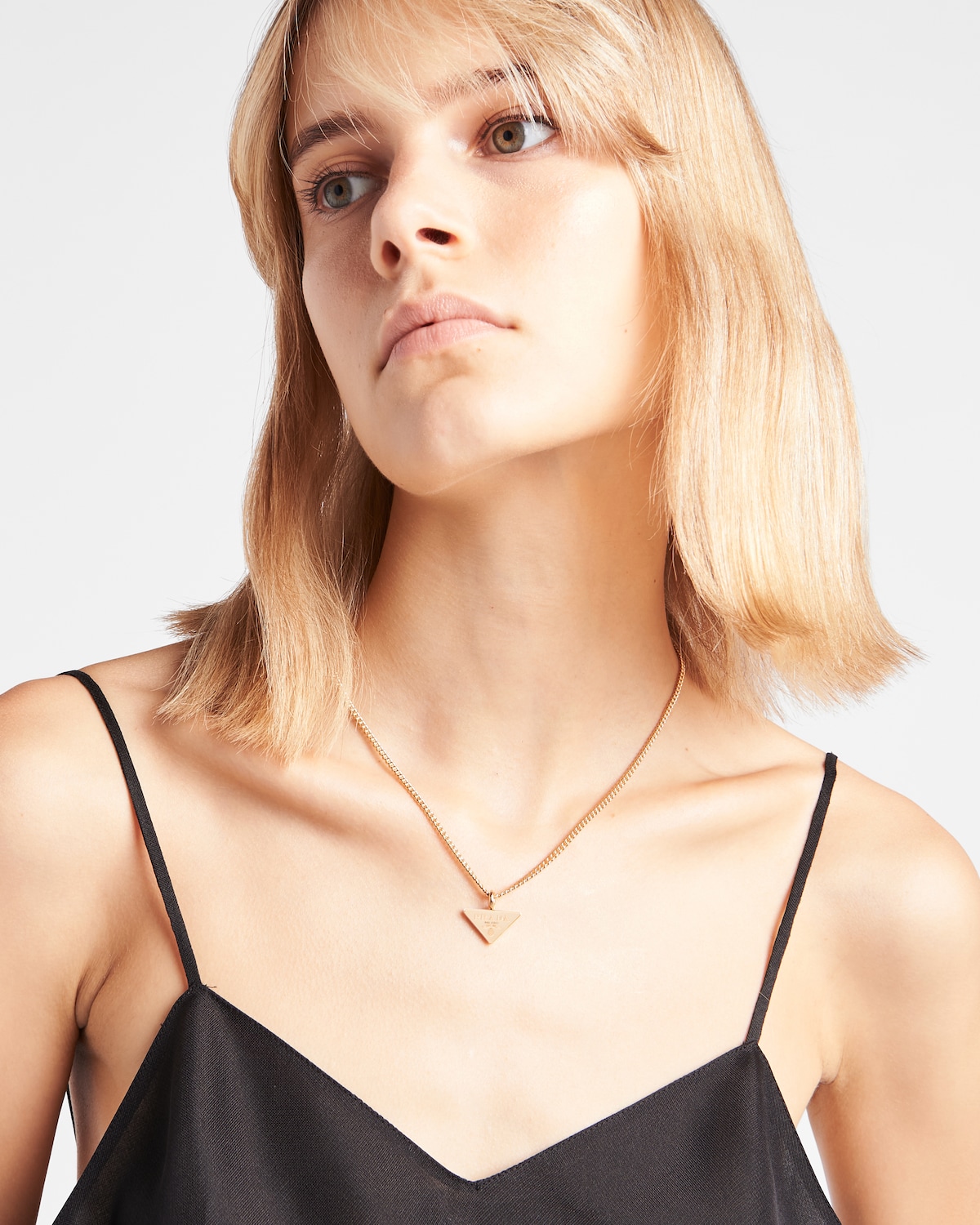 Gold Eternal Gold Pendant Necklace In Yellow Gold | PRADA