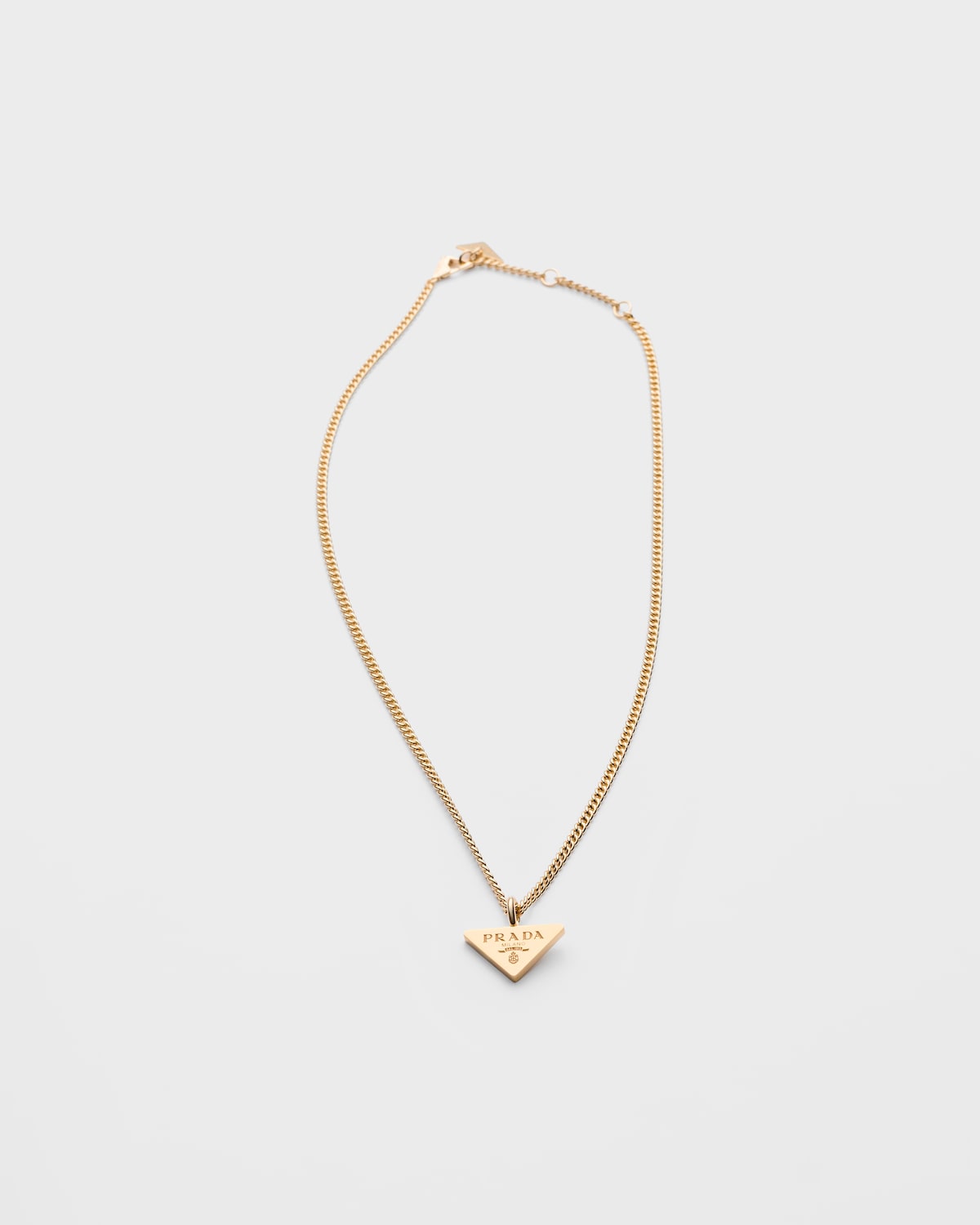 Gold Eternal Gold Pendant Necklace In Yellow Gold | PRADA