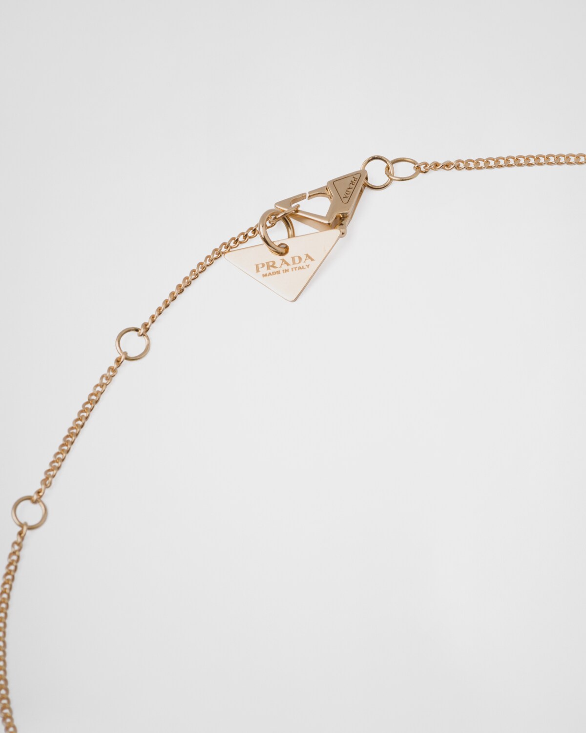 Gold/white Eternal Gold Cut-out Pendant Necklace In Yellow Gold With ...