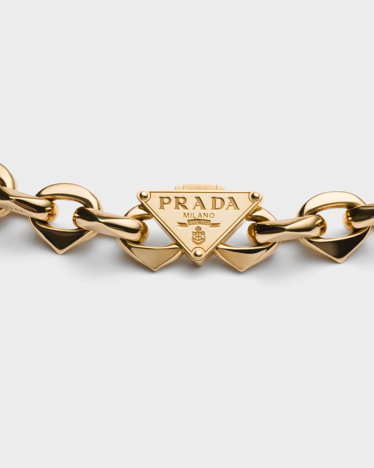 Gold Eternal Gold Large Pendant Necklace In Yellow Gold | PRADA