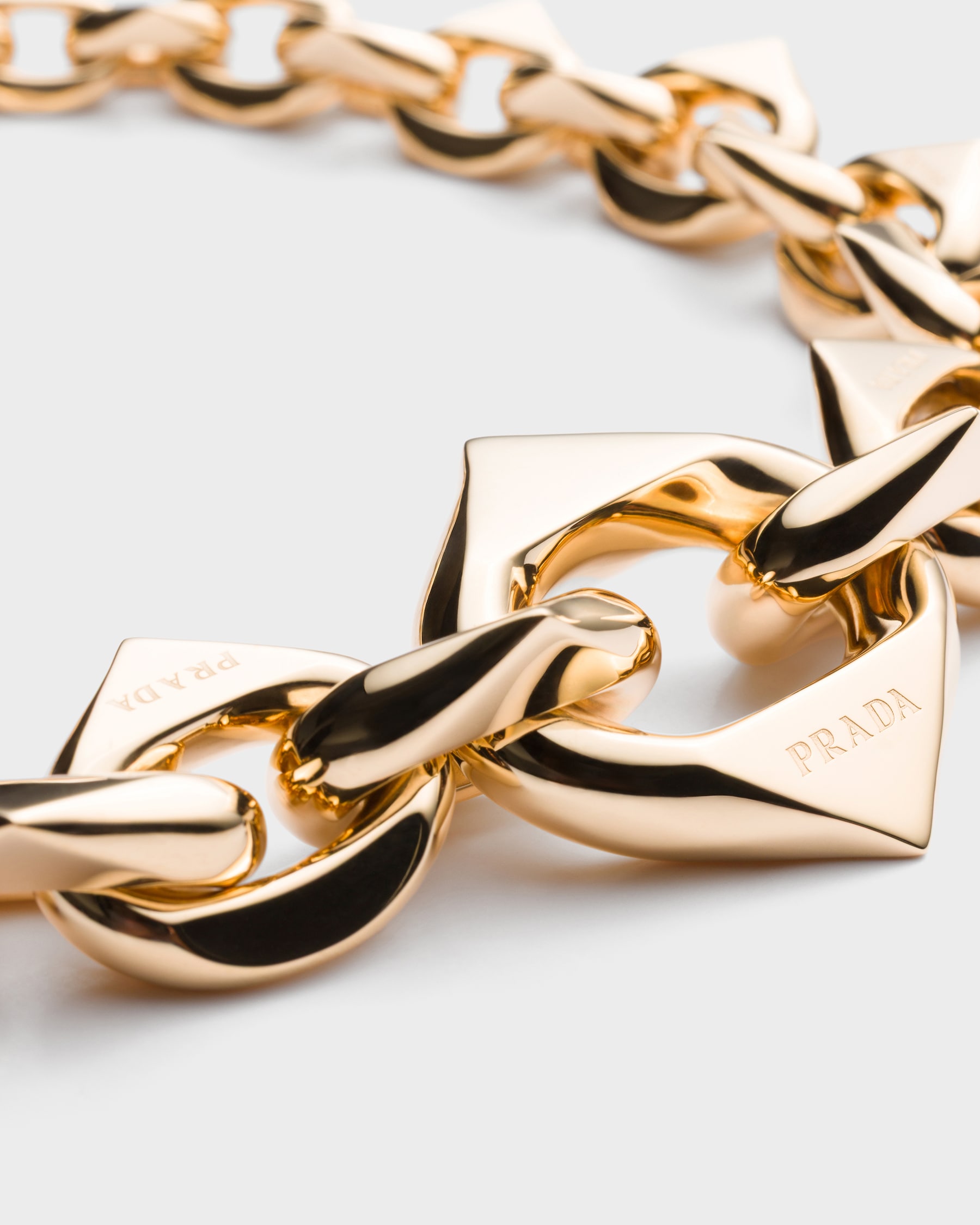 Gold Eternal Gold Necklace In Yellow Gold | PRADA