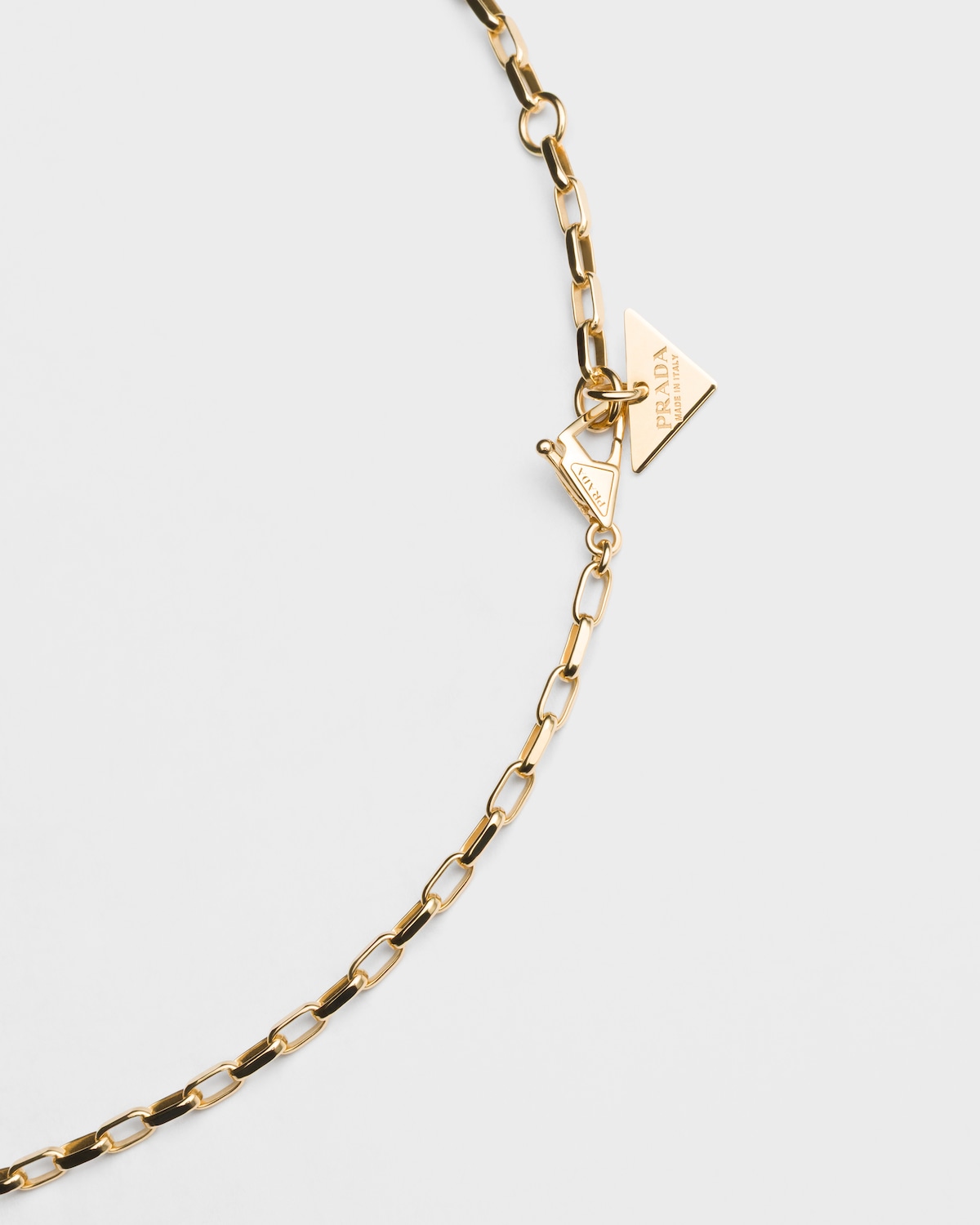 Gold Eternal Gold Medium Pendant Necklace In Yellow Gold | PRADA