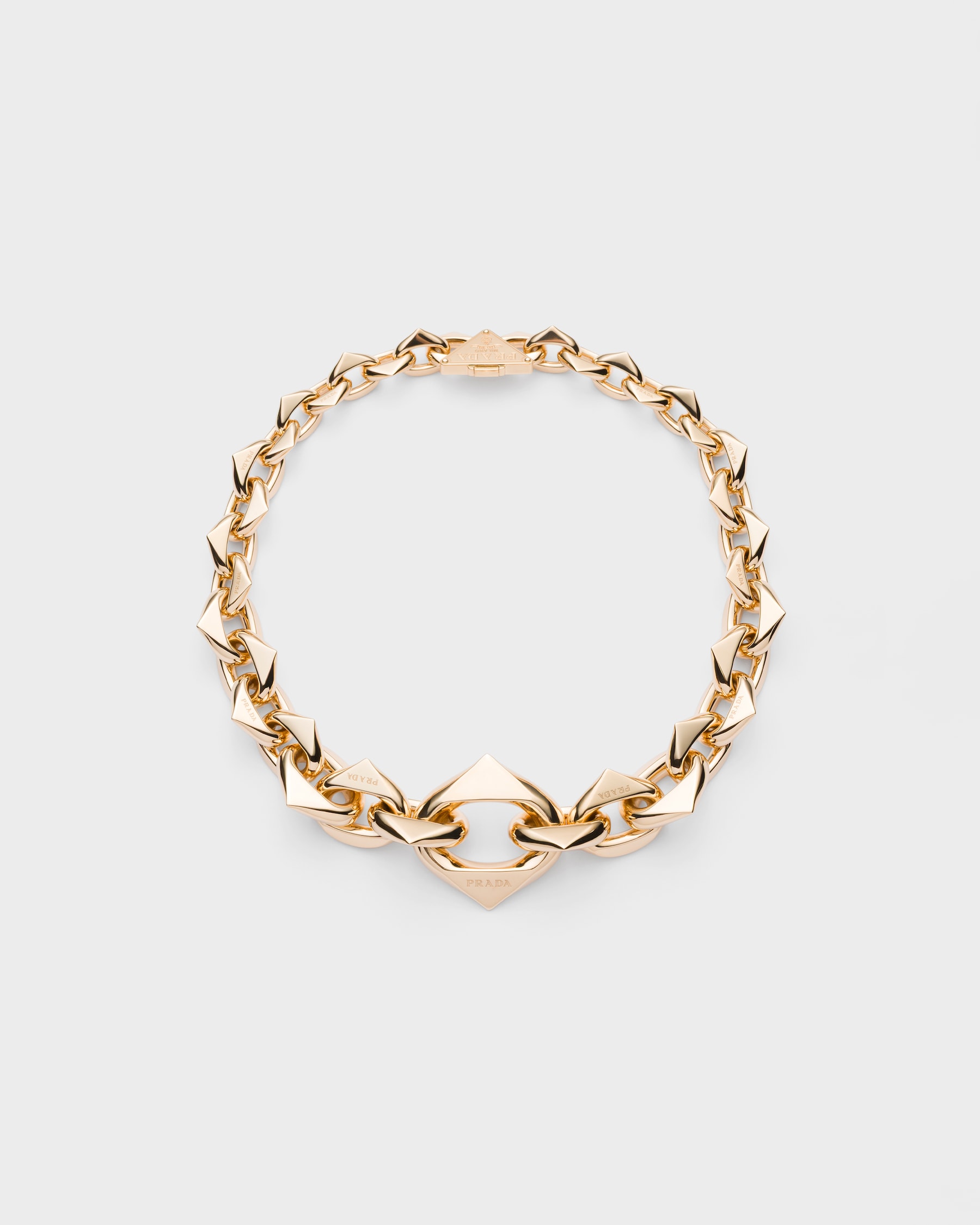 Gold Eternal Gold Necklace In Yellow Gold | PRADA