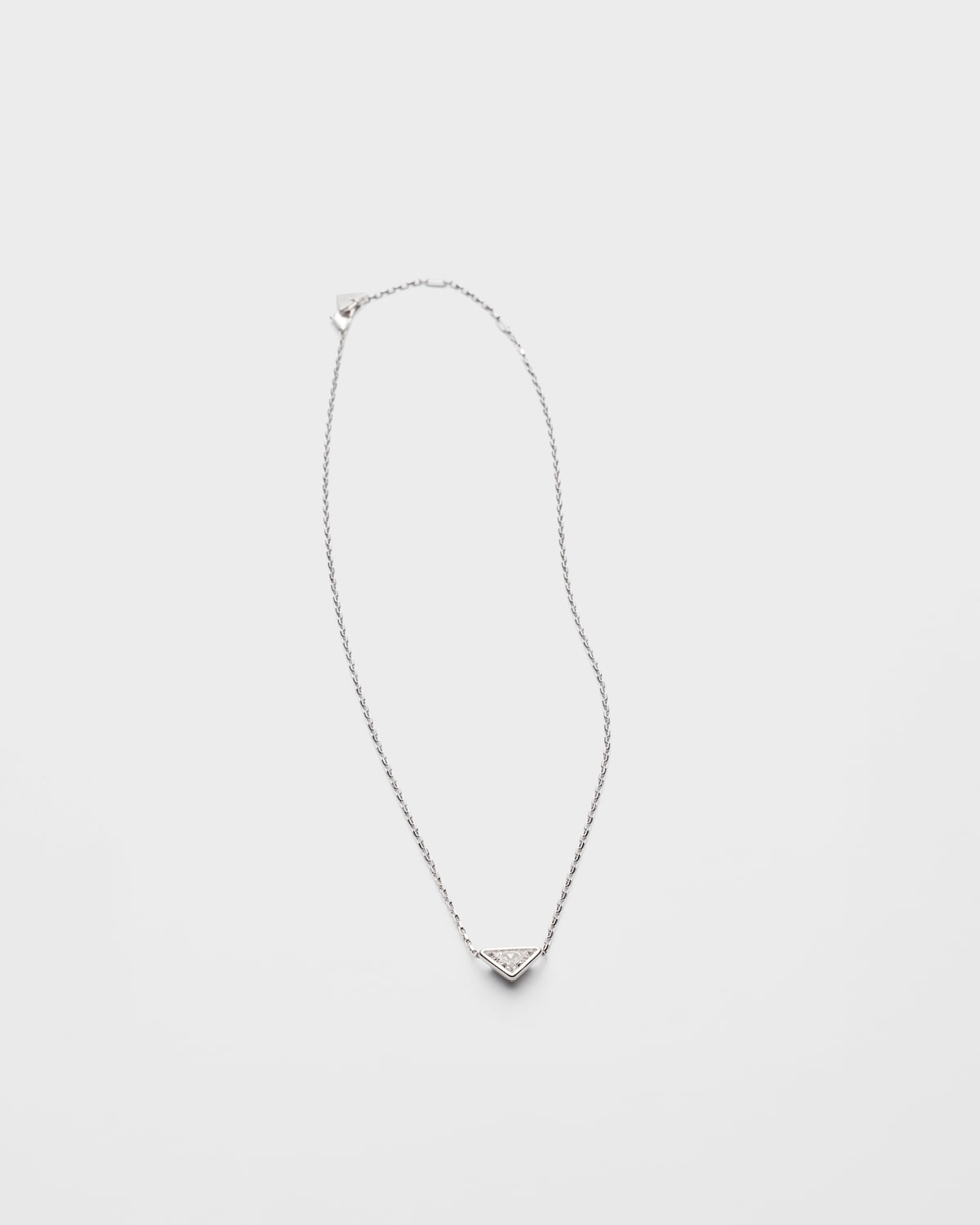 White Gold/ White Eternal Gold Pendant Necklace - White Gold And ...