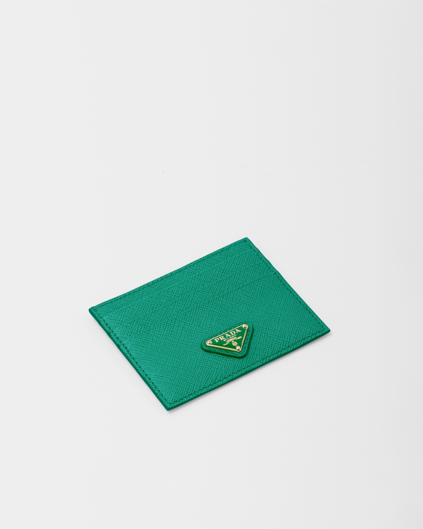 Mango Saffiano Leather Card Holder | PRADA