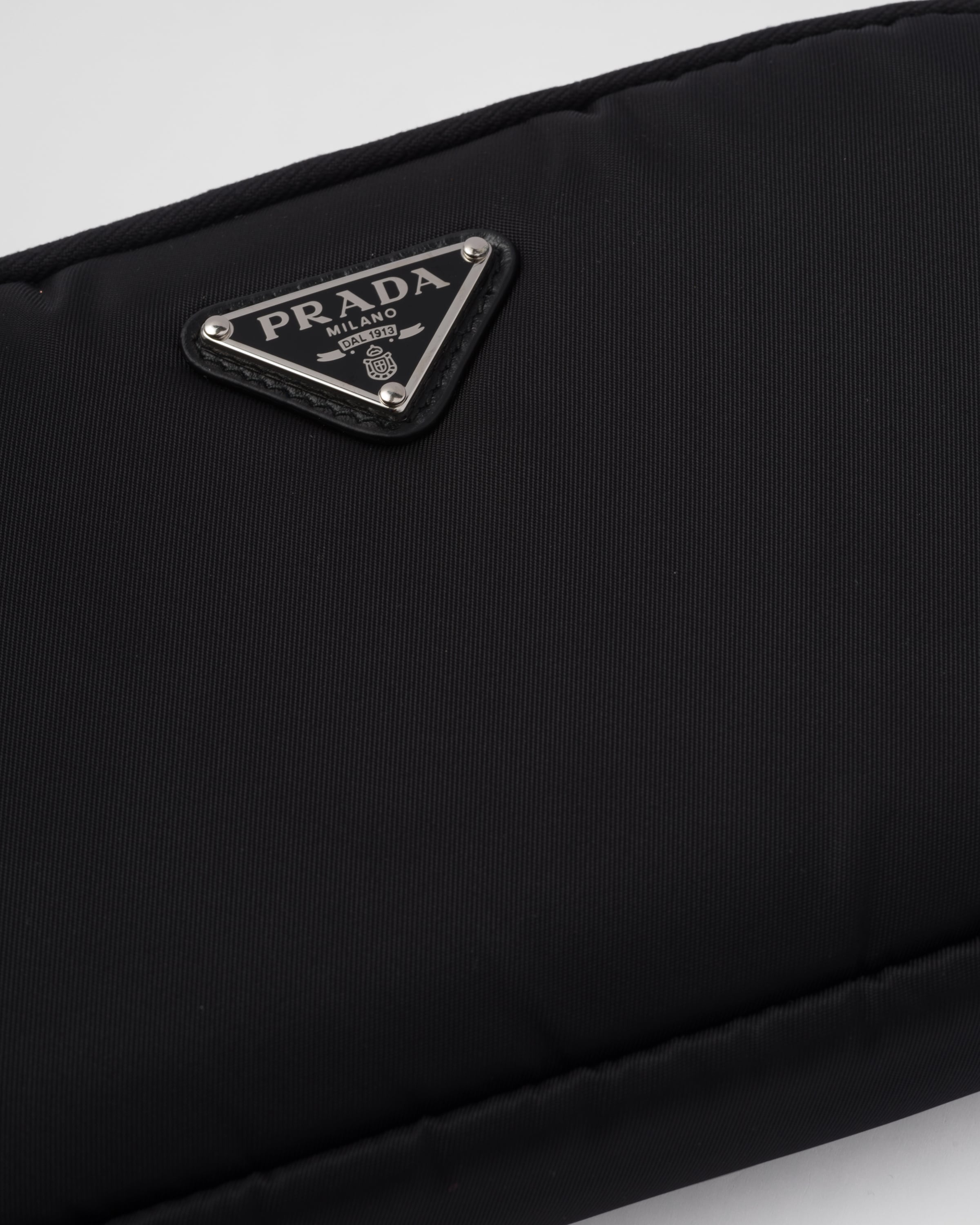 Black Large Re-nylon Wallet | PRADA