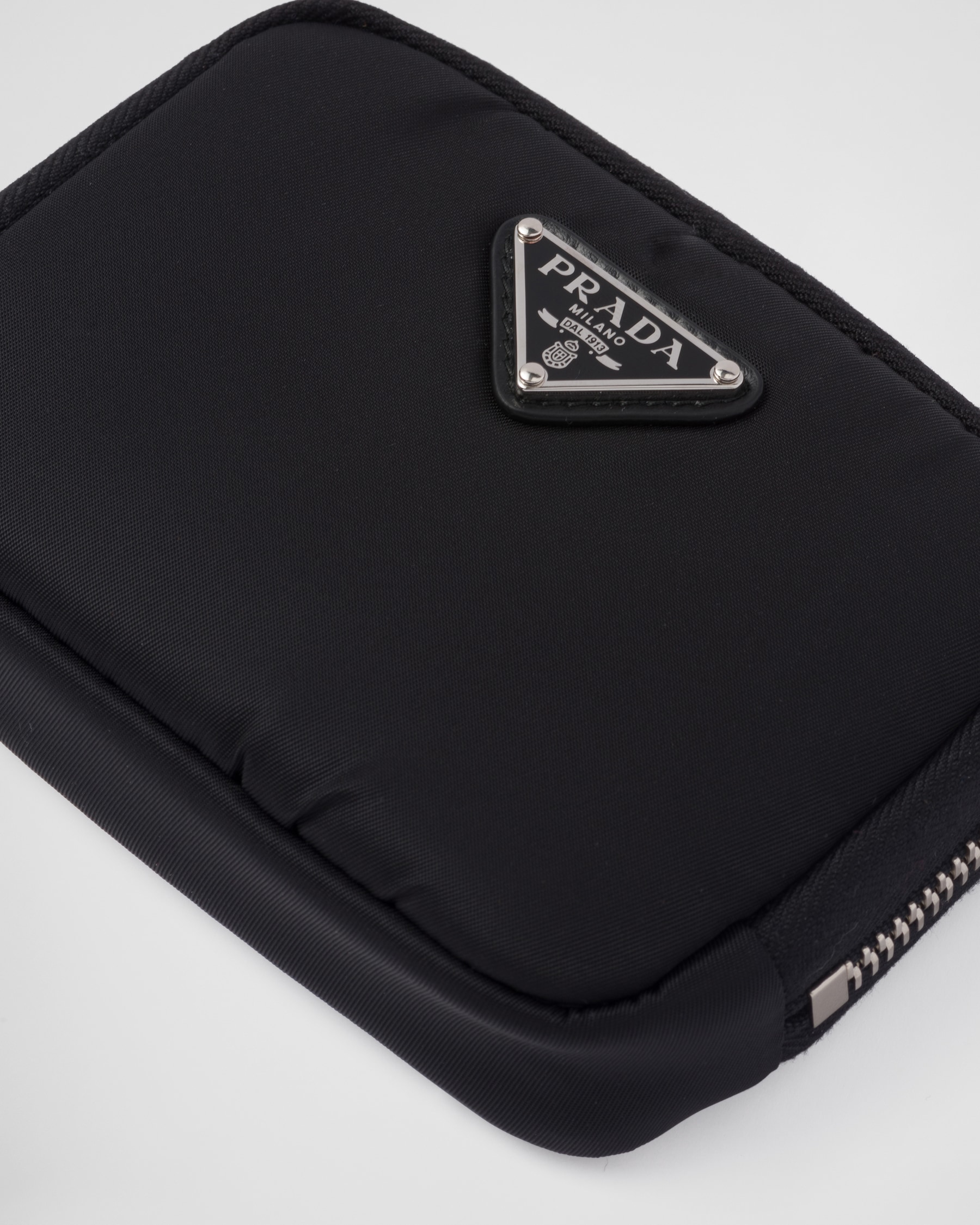 Black Small Re-nylon Wallet | PRADA