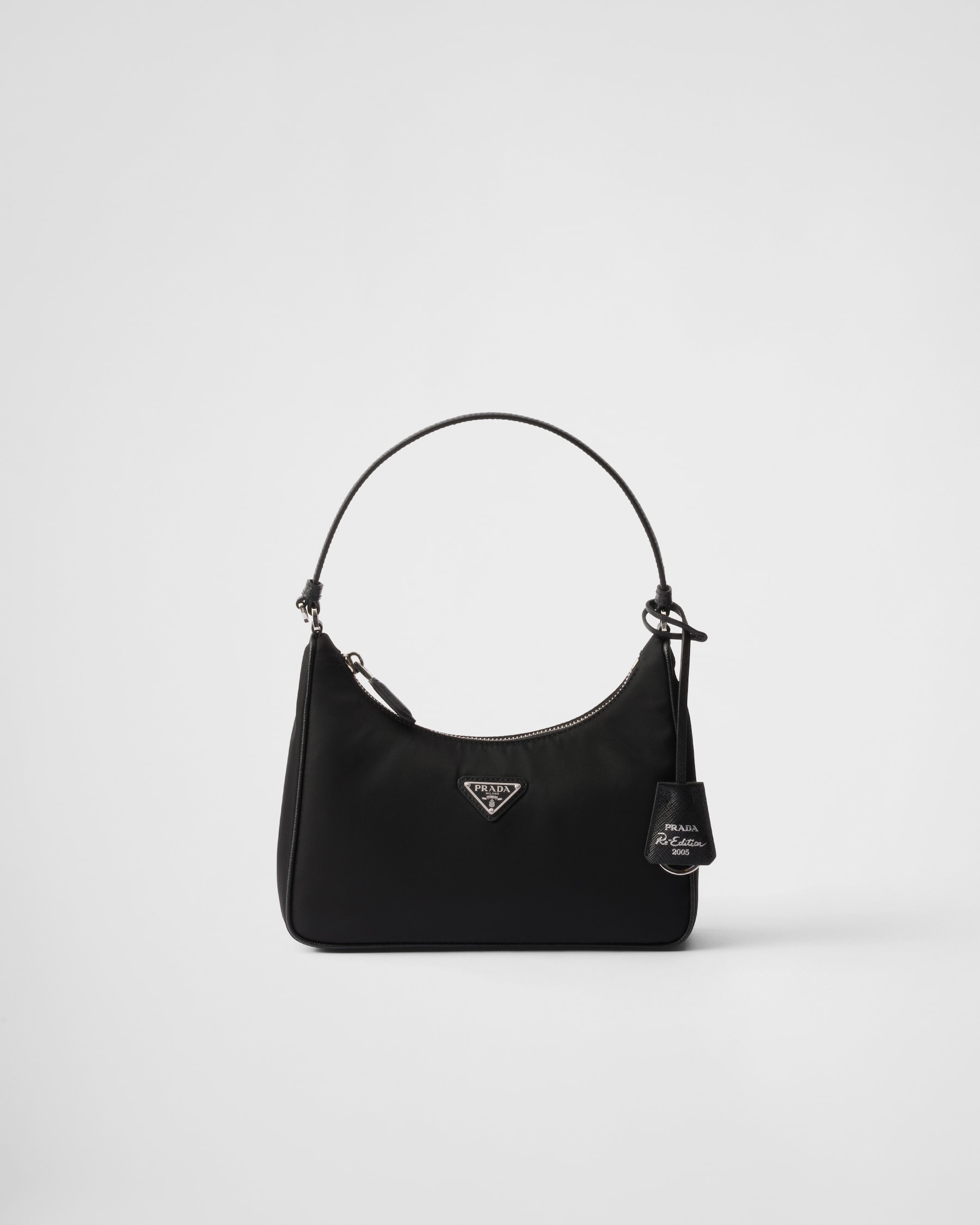 Black Prada Re-edition 2005 Re-nylon And Saffiano Mini Bag | PRADA
