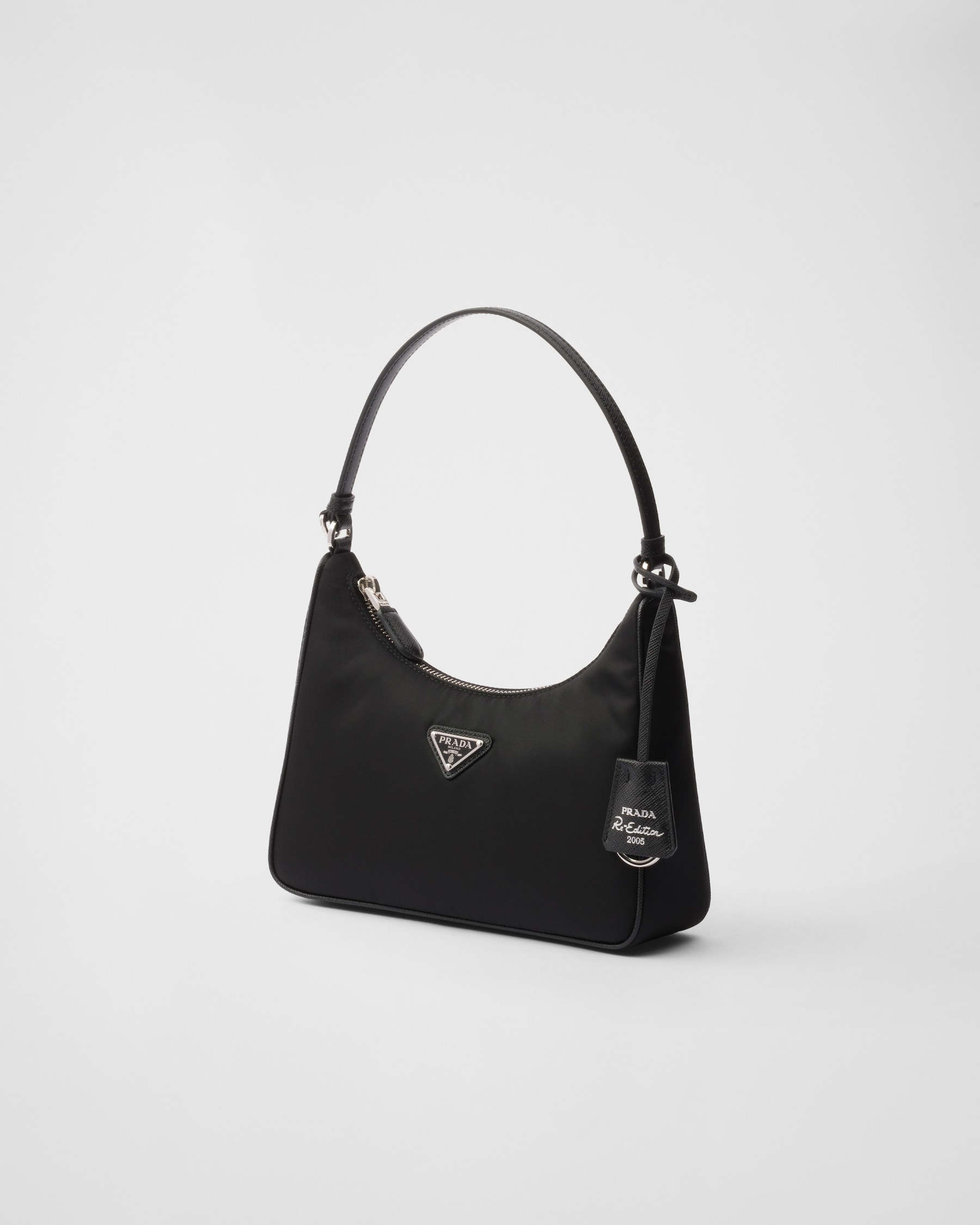 Black Prada Re-edition 2005 Re-nylon And Saffiano Mini Bag | PRADA