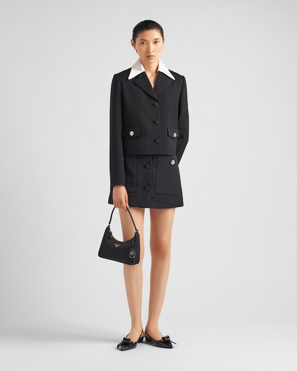 Black Prada Re-edition 2005 Re-nylon And Saffiano Mini Bag | PRADA