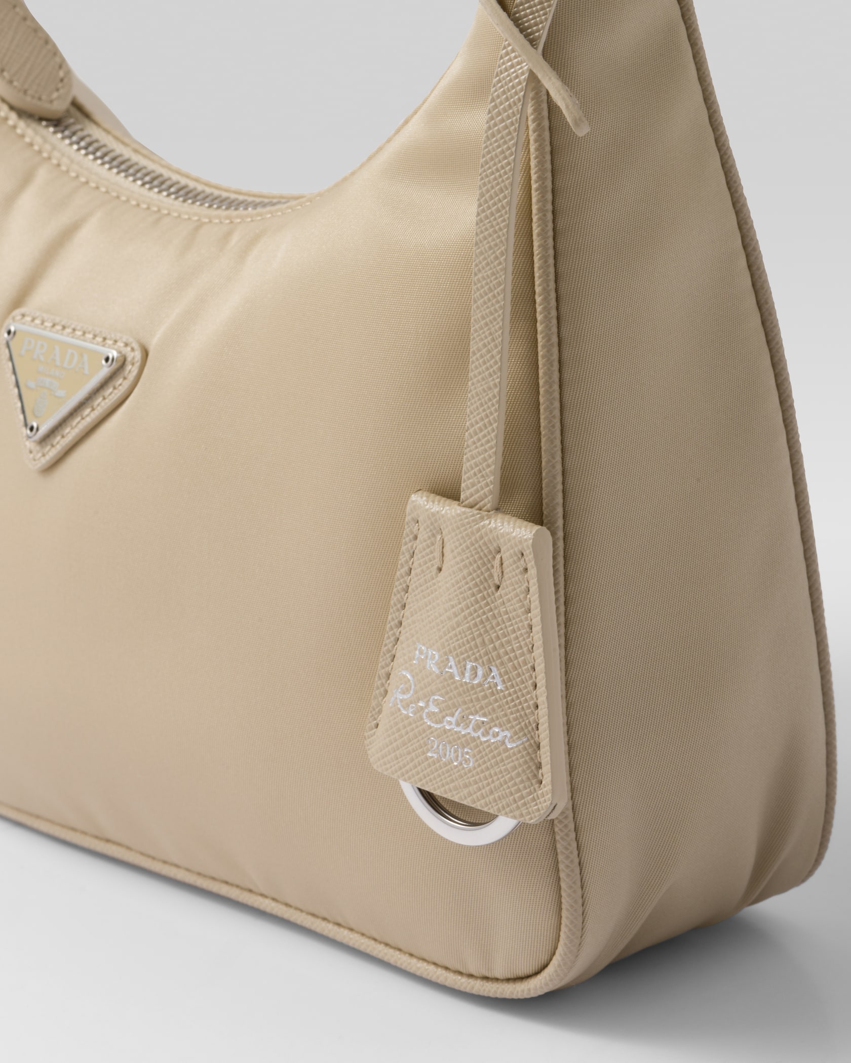 Prada Re-edition 2005 Re-nylon Mini ÇAnta Desert Beige | PRADA