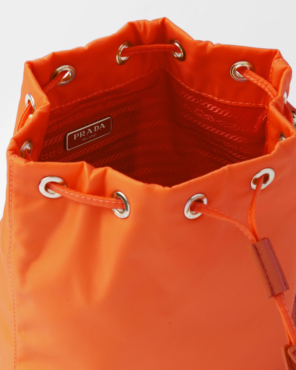 Orange Re-nylon Pouch | PRADA
