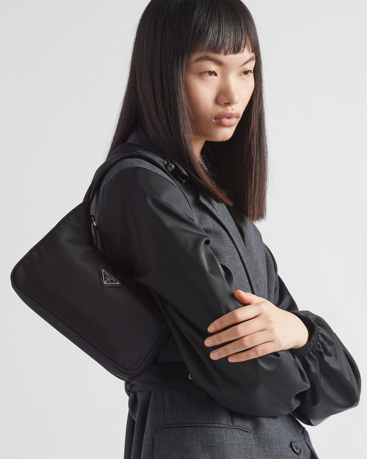 Black Re-nylon Prada Re-edition 2000 Mini-bag | PRADA