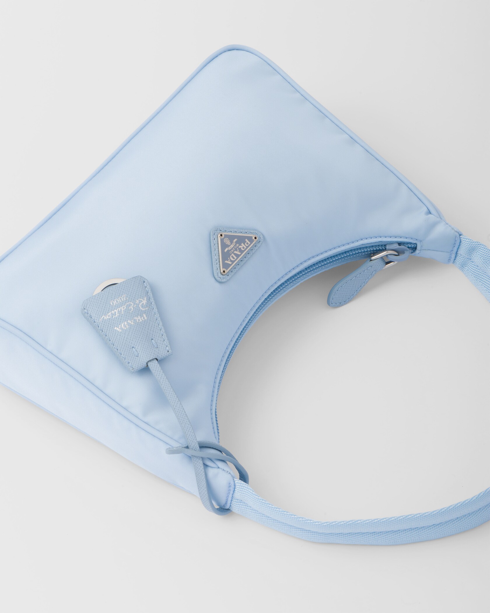 Bolsa Mini Re-edition 2000 Em Re-nylon Azul-claro | PRADA