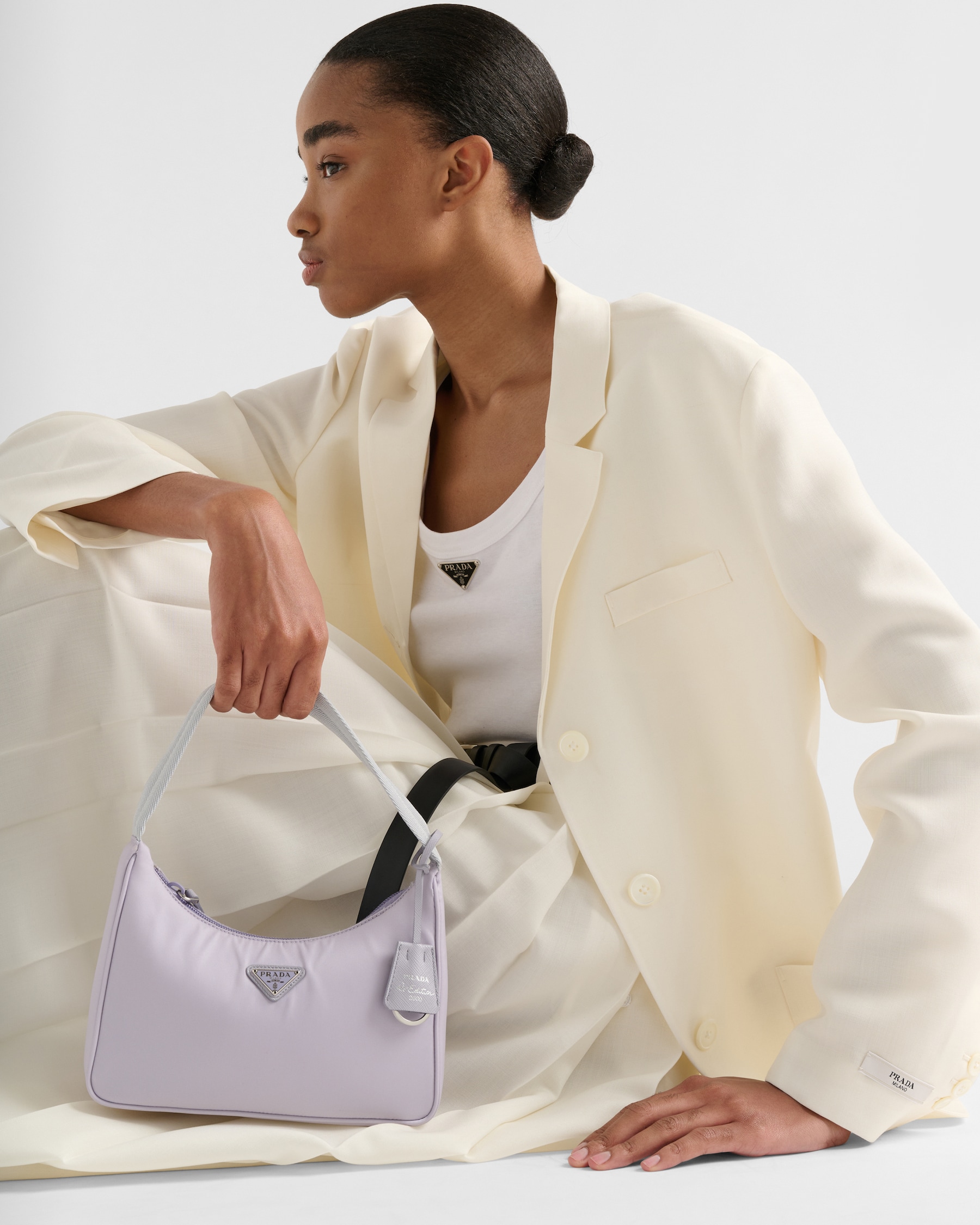 Wisteria Re-nylon Prada Re-edition 2000 Mini-bag | PRADA