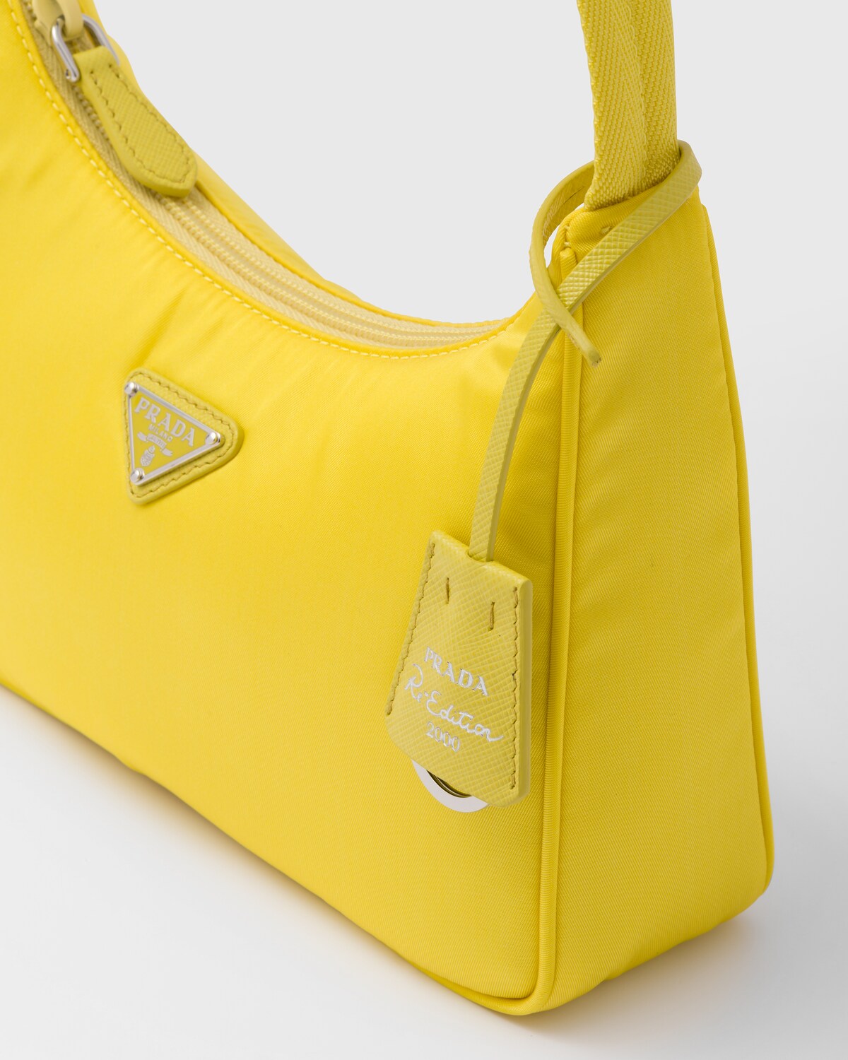 Citron Yellow Re-nylon Prada Re-edition 2000 Mini-bag | PRADA
