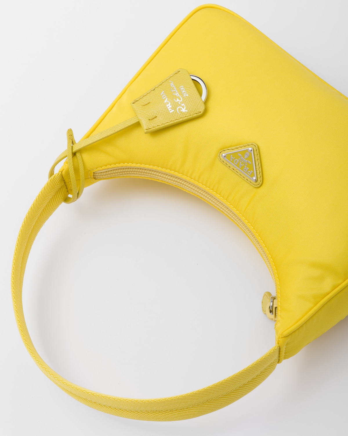 Citron Yellow Re-nylon Prada Re-edition 2000 Mini-bag | PRADA
