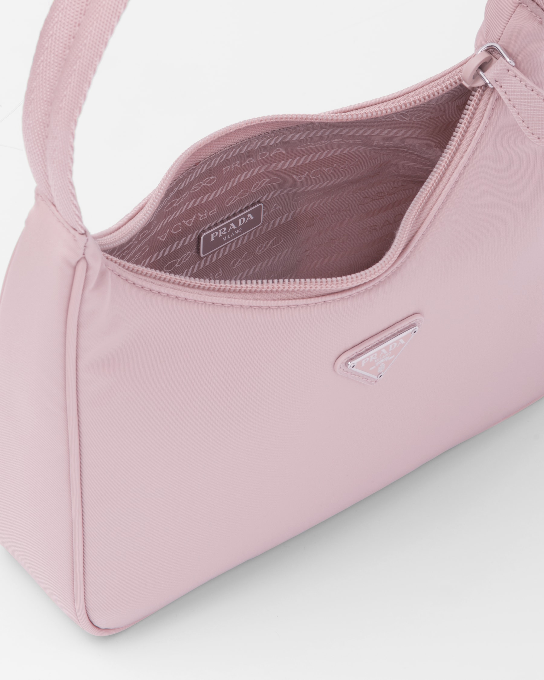 Alabaster Pink Re-nylon Prada Re-edition 2000 Mini-bag | PRADA - United ...